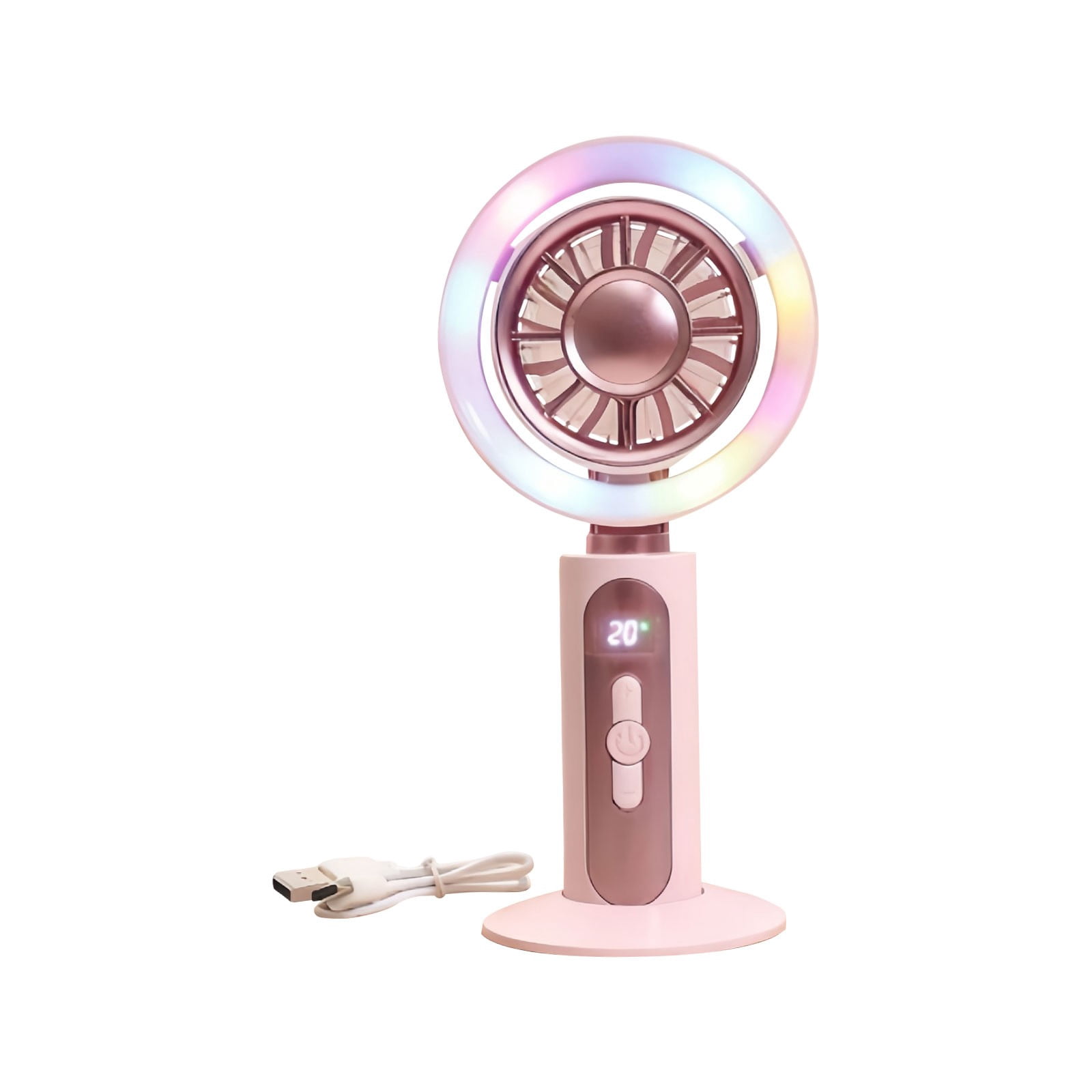 handheld mini hand held fan items essentials portable fan pink fan ...
