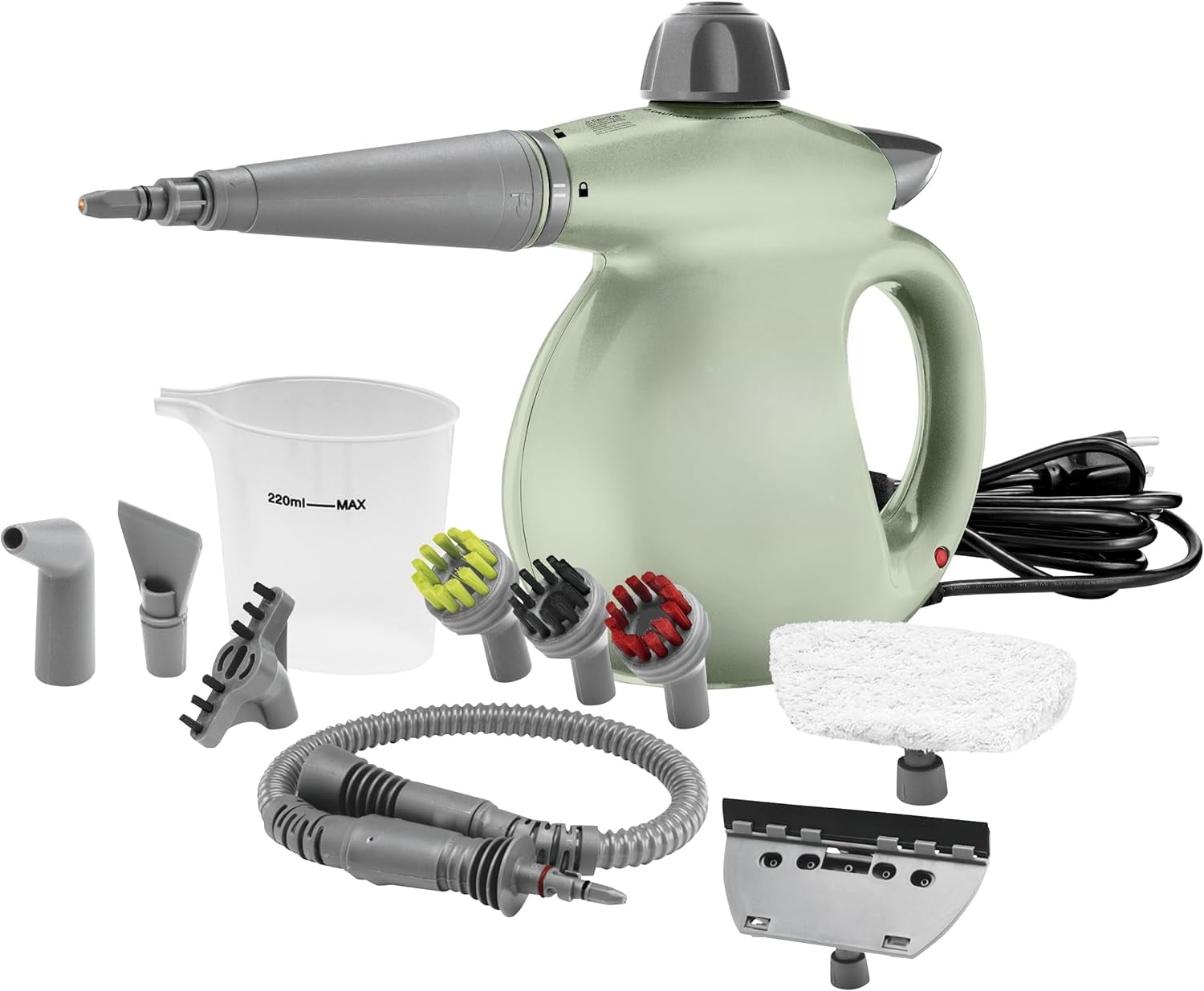 handheld portable steam cleaner for tile, grout, windows, bathrooms ...