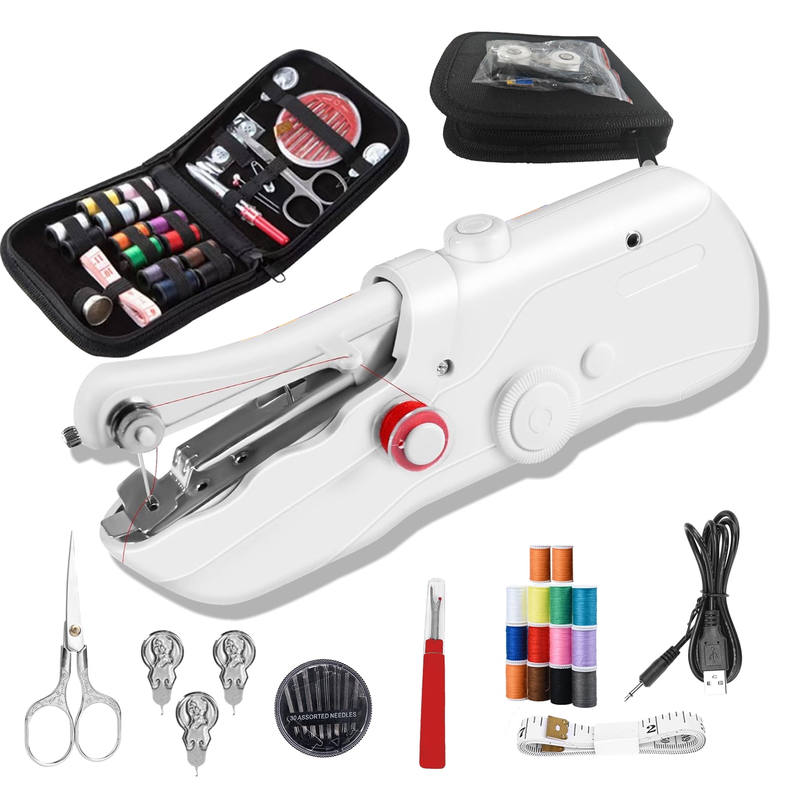 handheld sewing machine for beginners, Portable Sewing Machine with ...