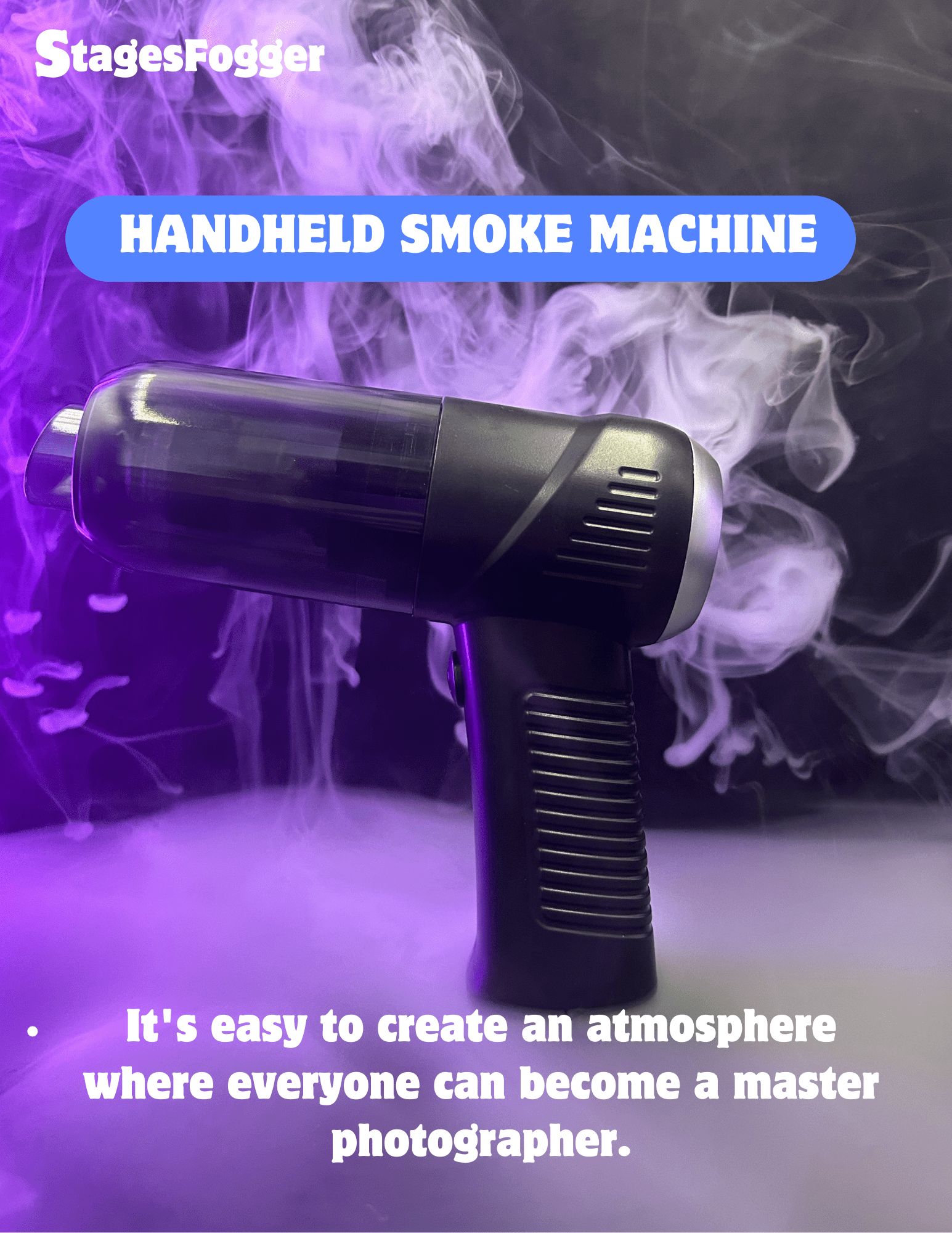 handhold Mini Smoke Machine Smoke Machine Photography Cosplay Smoke ...