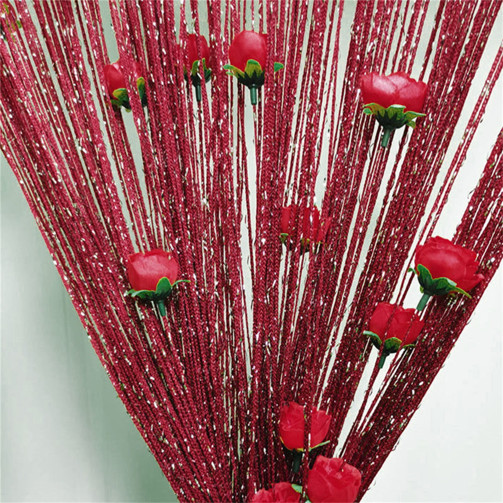 hanging plant door decor hanger,Thread Door Curtain For Doorways ...