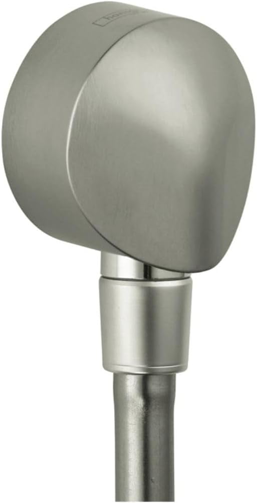 hansgrohe FixFit Handheld Shower Wall Outlet 1/2-inch Thread Connection ...