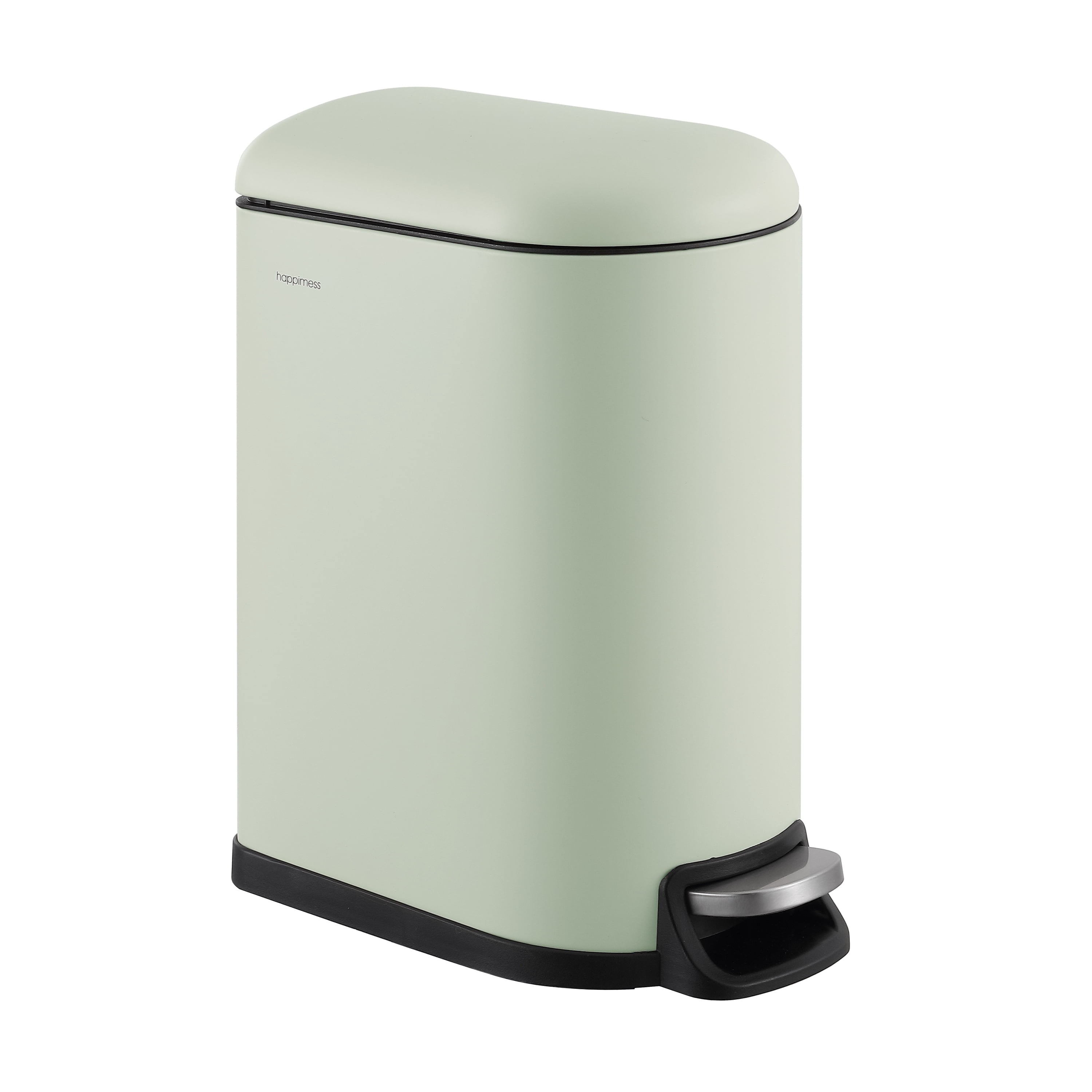 happimess Roland Mini 2.6-Gallon Step-Open Trash Can, Pistachio Gelato ...