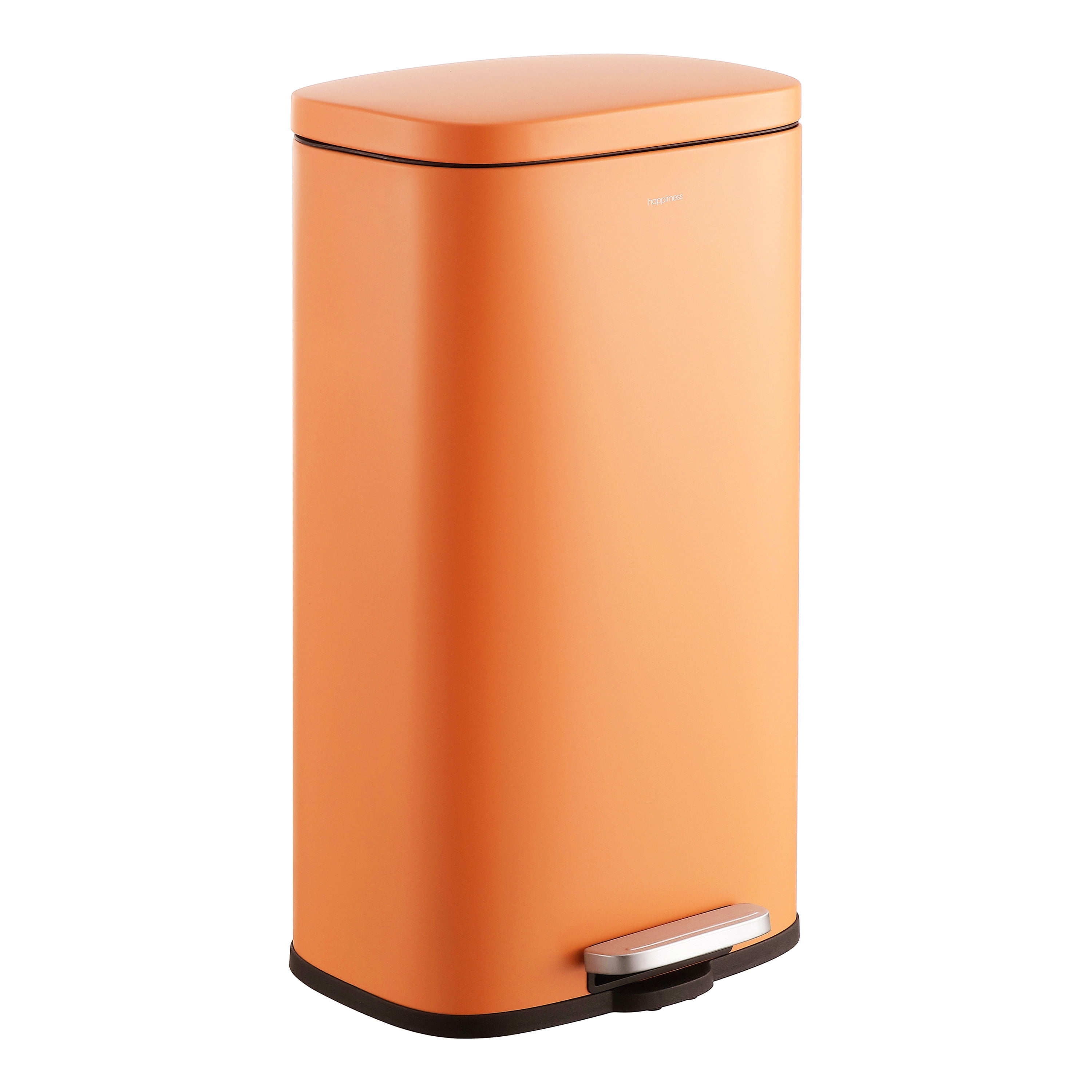 happimess Curtis 8-Gallon Step-Open Trash Can, Carrot Cake, HPM1011K ...