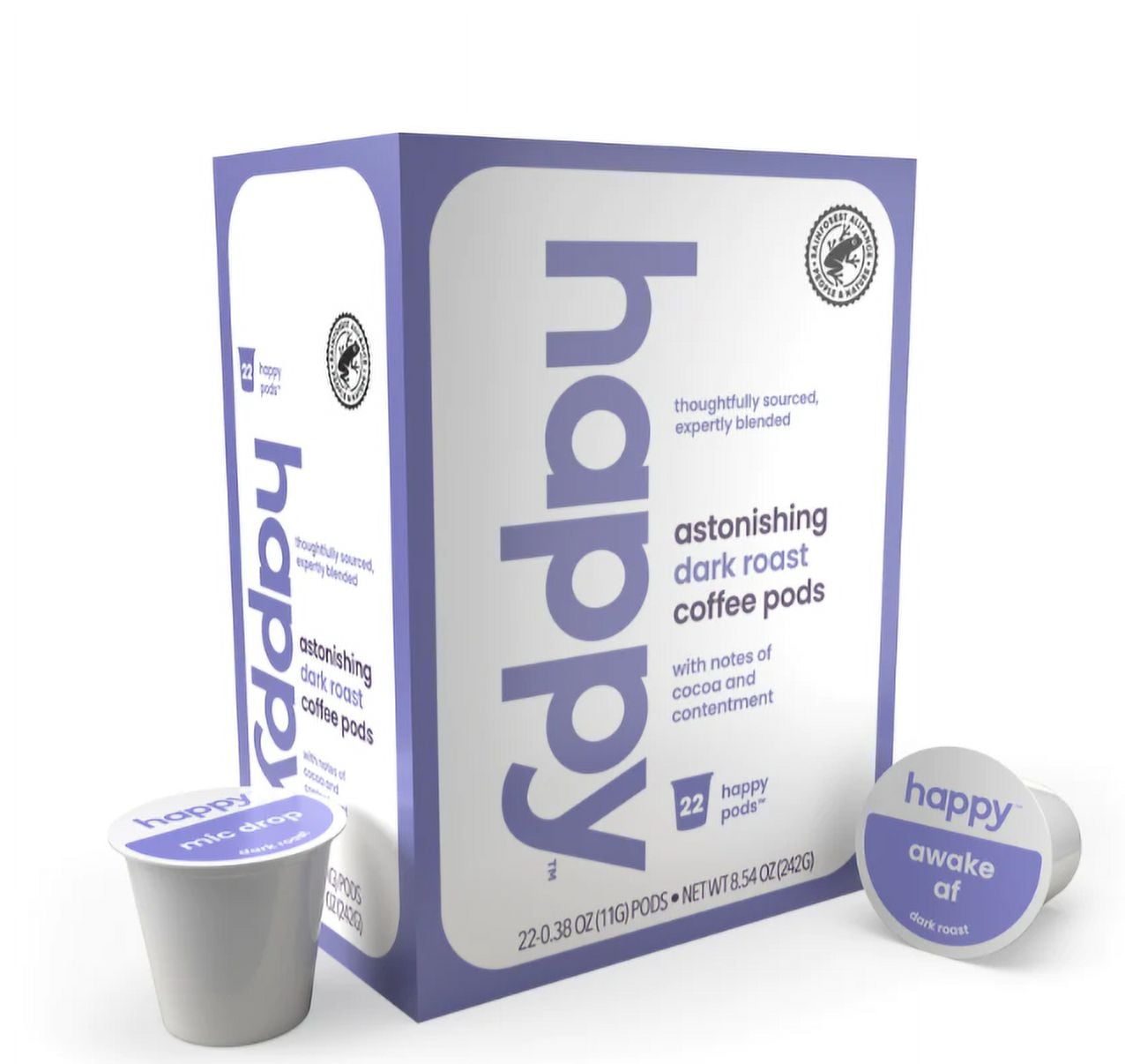 happy coffee pods 22ct dark - Walmart.com