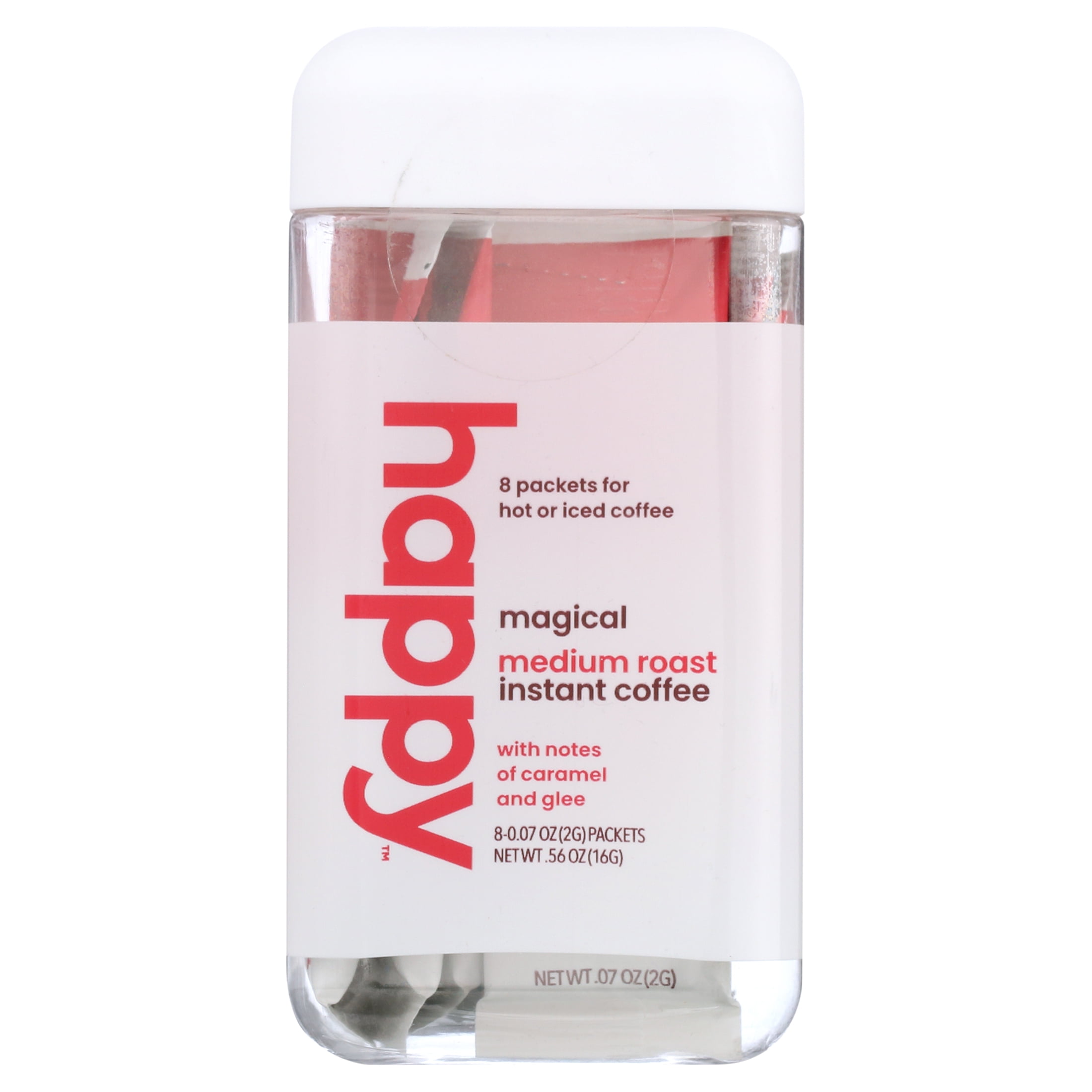 happy Coffee - Medium Roast Instant Coffee, 8 - 0.07oz packets ...