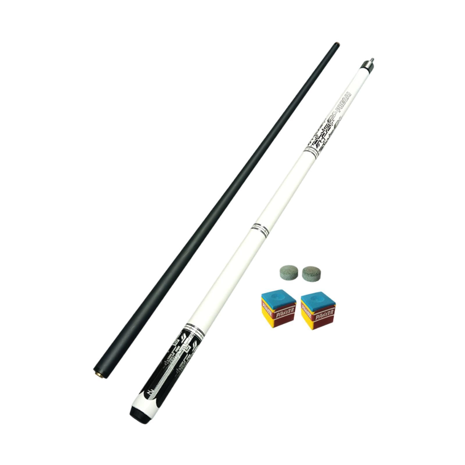 harayaa 1/2 Split Carbon Fiber Pool Cue Billiard Stick 1.3cm Tip ...