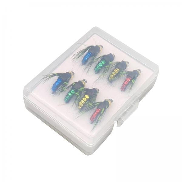 harayaa 2x8x Fly Fishing Lures Trout Lures Portable Lightweight ...