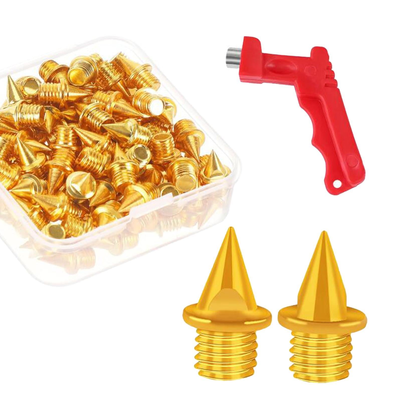 harayaa 60 Pieces Track Shoe Spikes Track and Field Running Spikes for ...
