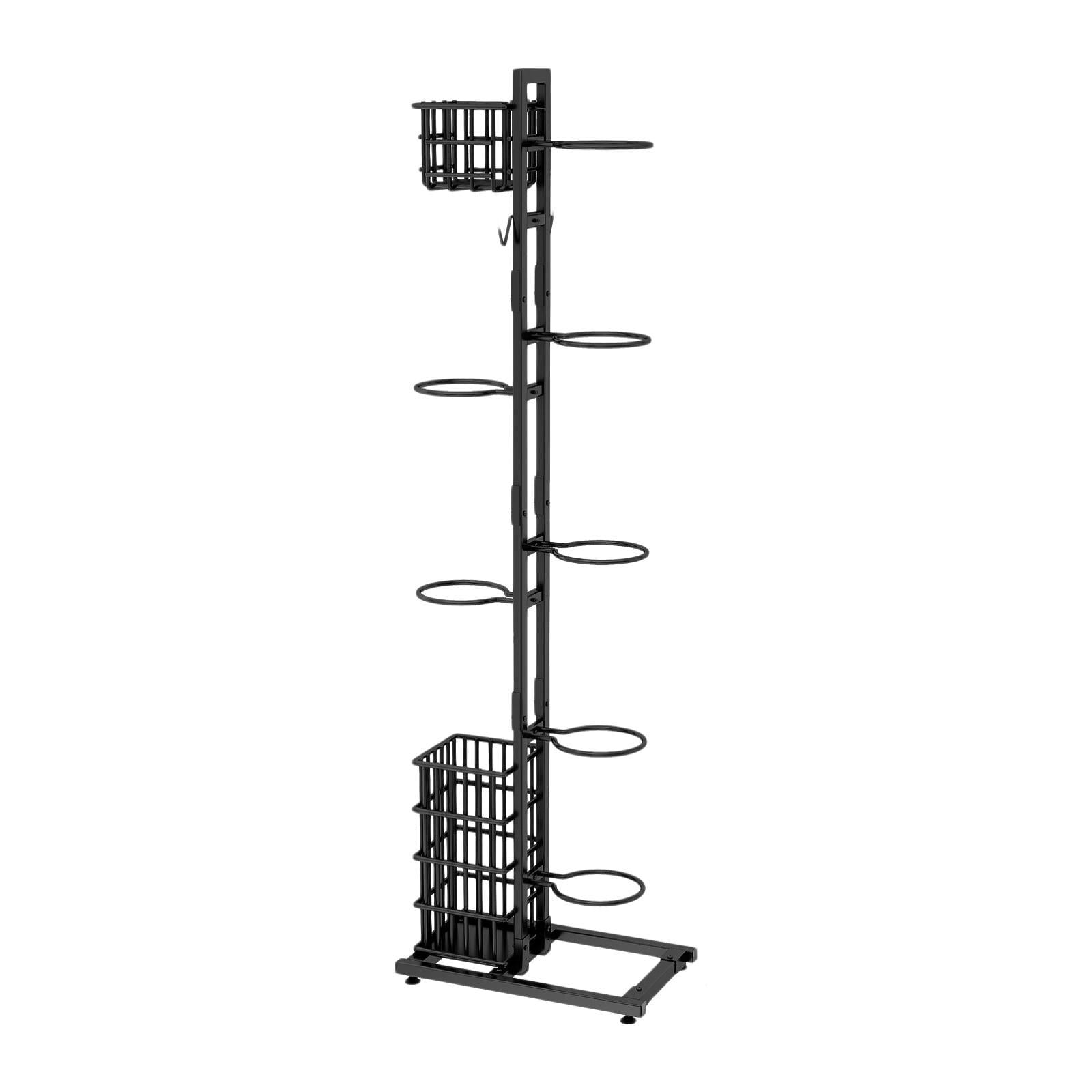 harayaa 7 Tier Ball Rack Home Indoor Outdoor Indoor Children Basketball ...