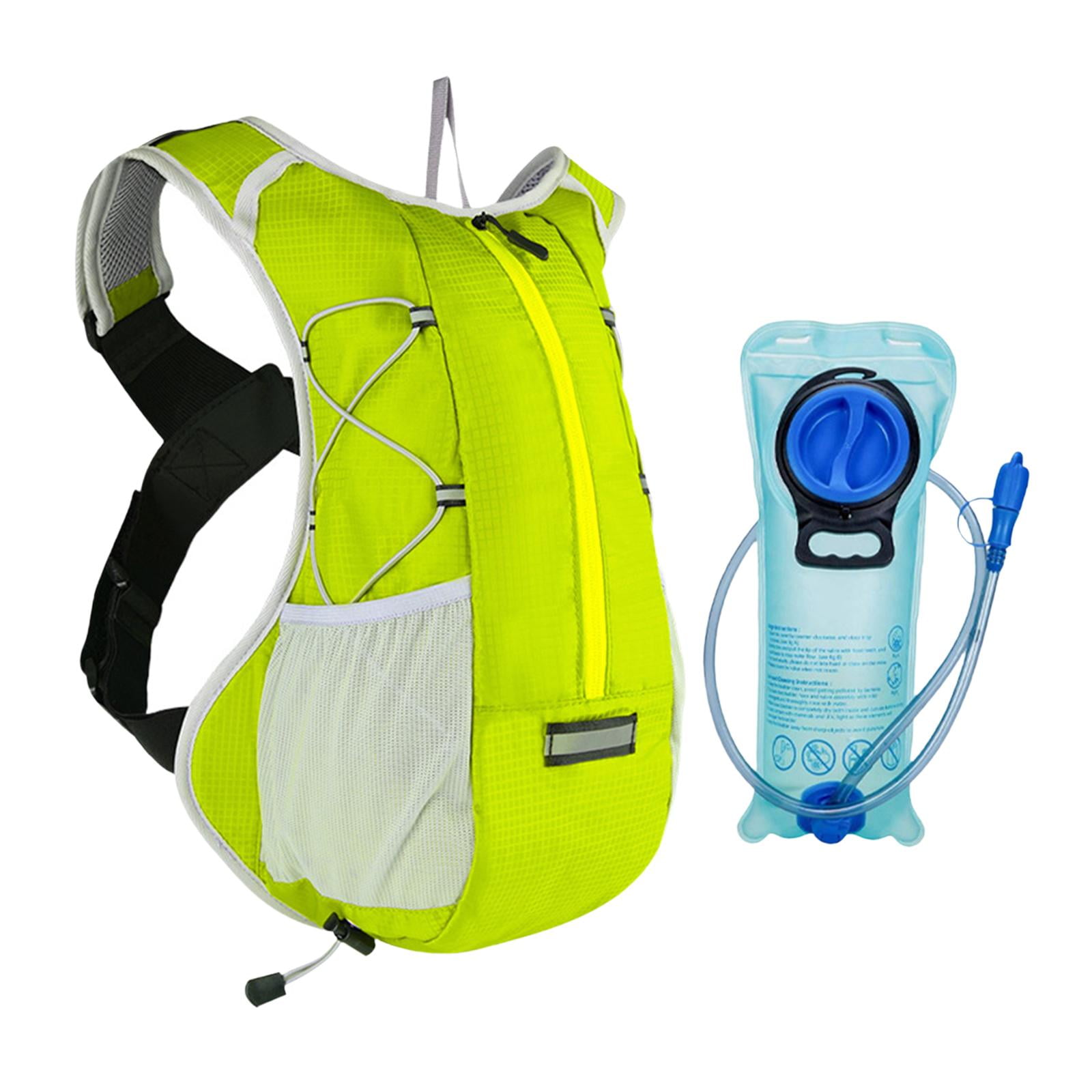 harayaa Backpack with 2L Bladder Hydro Water Daypack for Camping Green ...