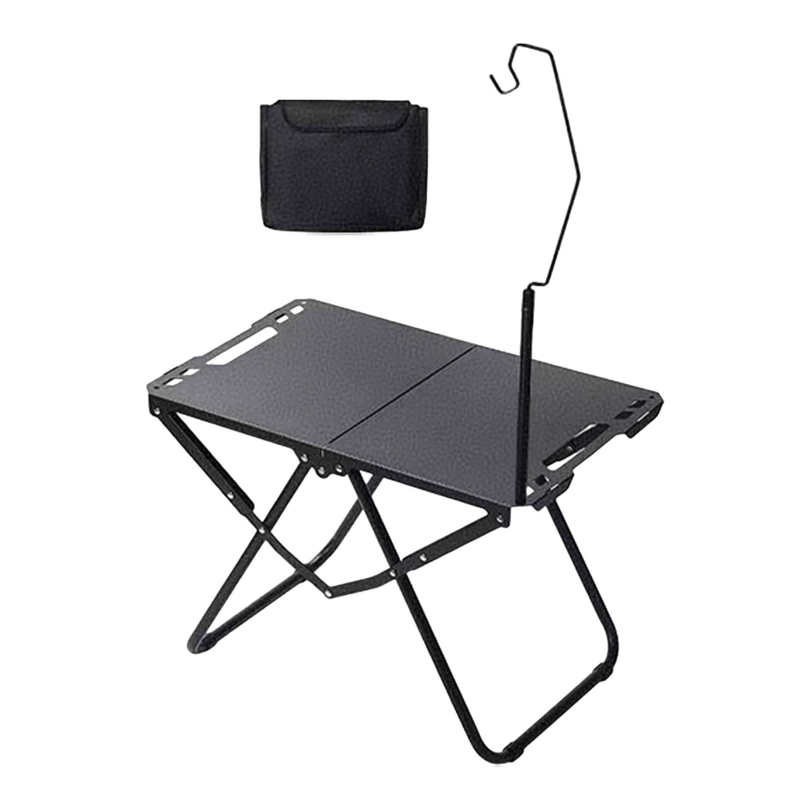 harayaa Folding Camping Table Sturdy Carbon Steel Bbq Table for ...