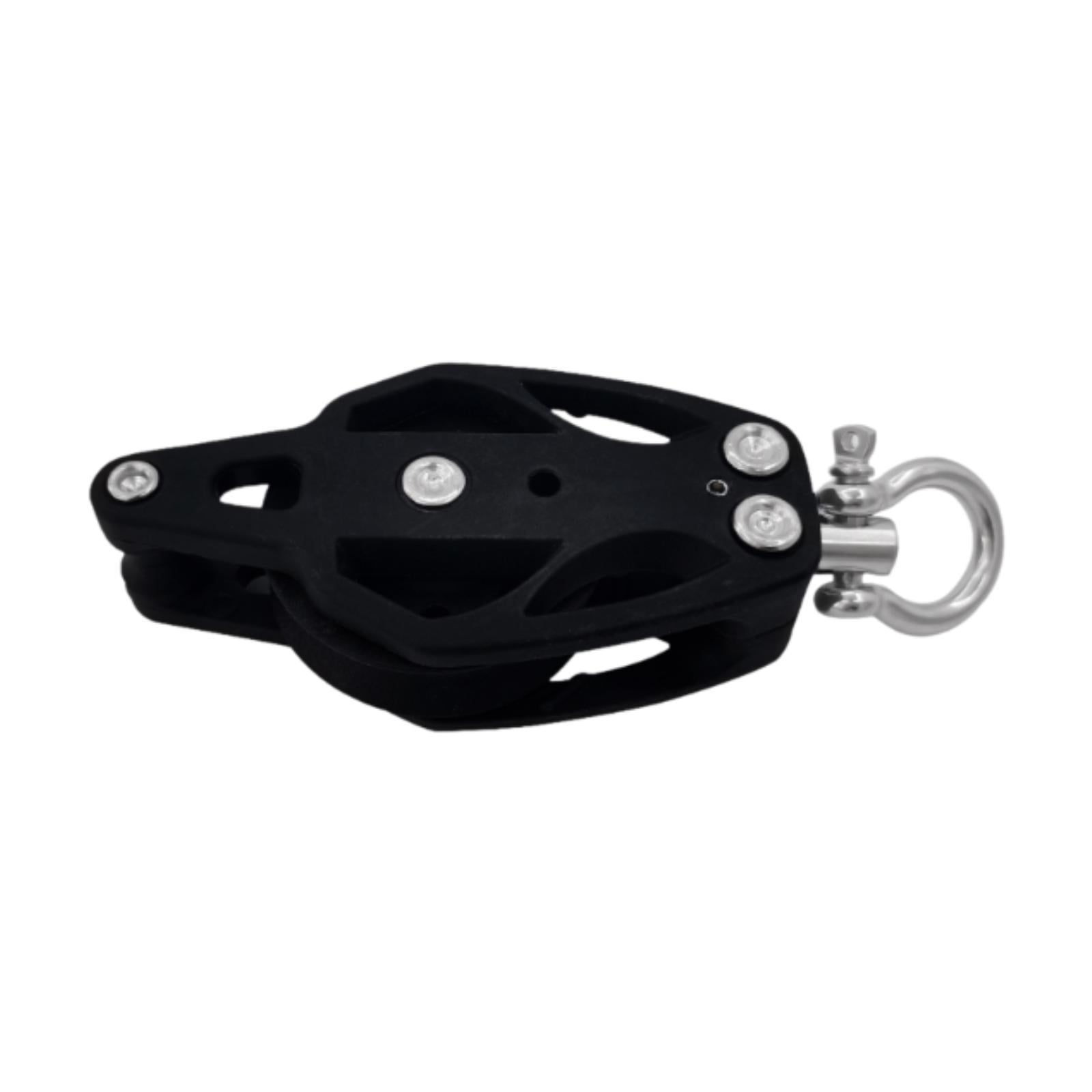 harayaa Lifting Pulley Smooth Bearing Deck Rigging Pulley Block for ...