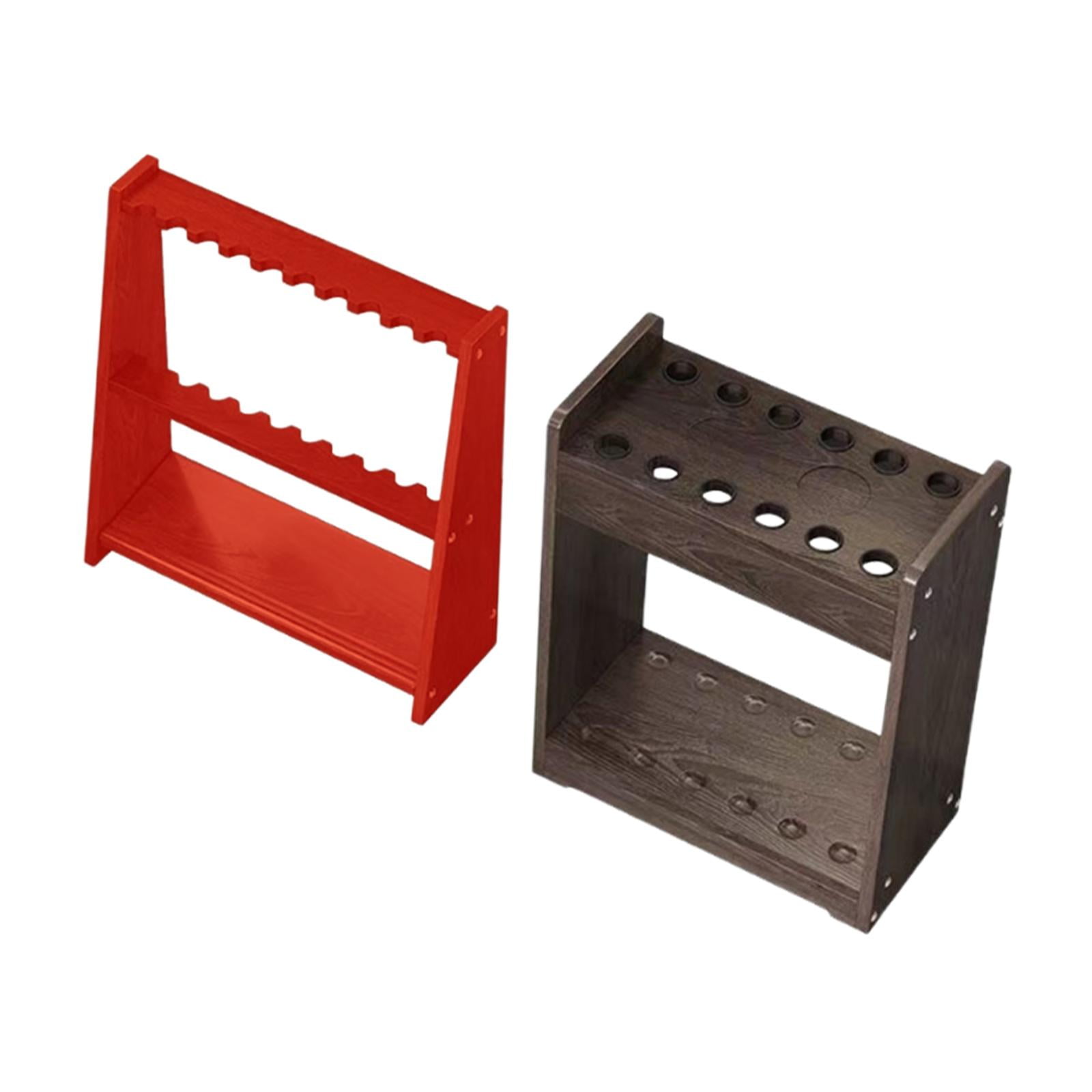 harayaa Pool Cue Rack Gift for Player Wood Stable for Hall Public Rod ...