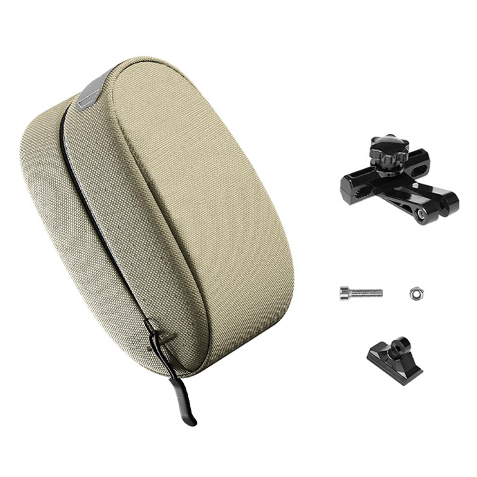 harayaa Rear Seat Pack Pouch Mountain Road Bike Seat Bag for Sports Biking Commuting Light Brown ...