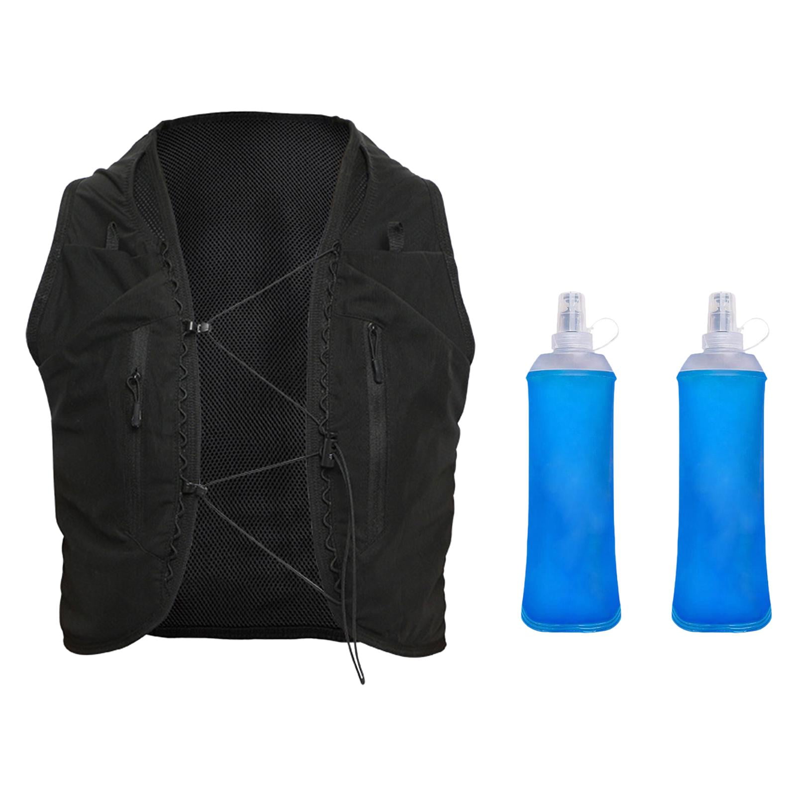 harayaa Running Vest Backpack with 2pcs 500ml Soft Flasks Running Gear ...