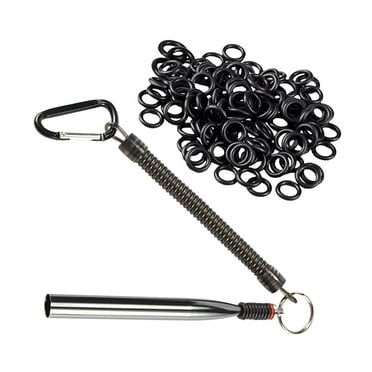 LotFancy Wacky Worm Rig Tool and 150 O-Ring Kit - Walmart.com