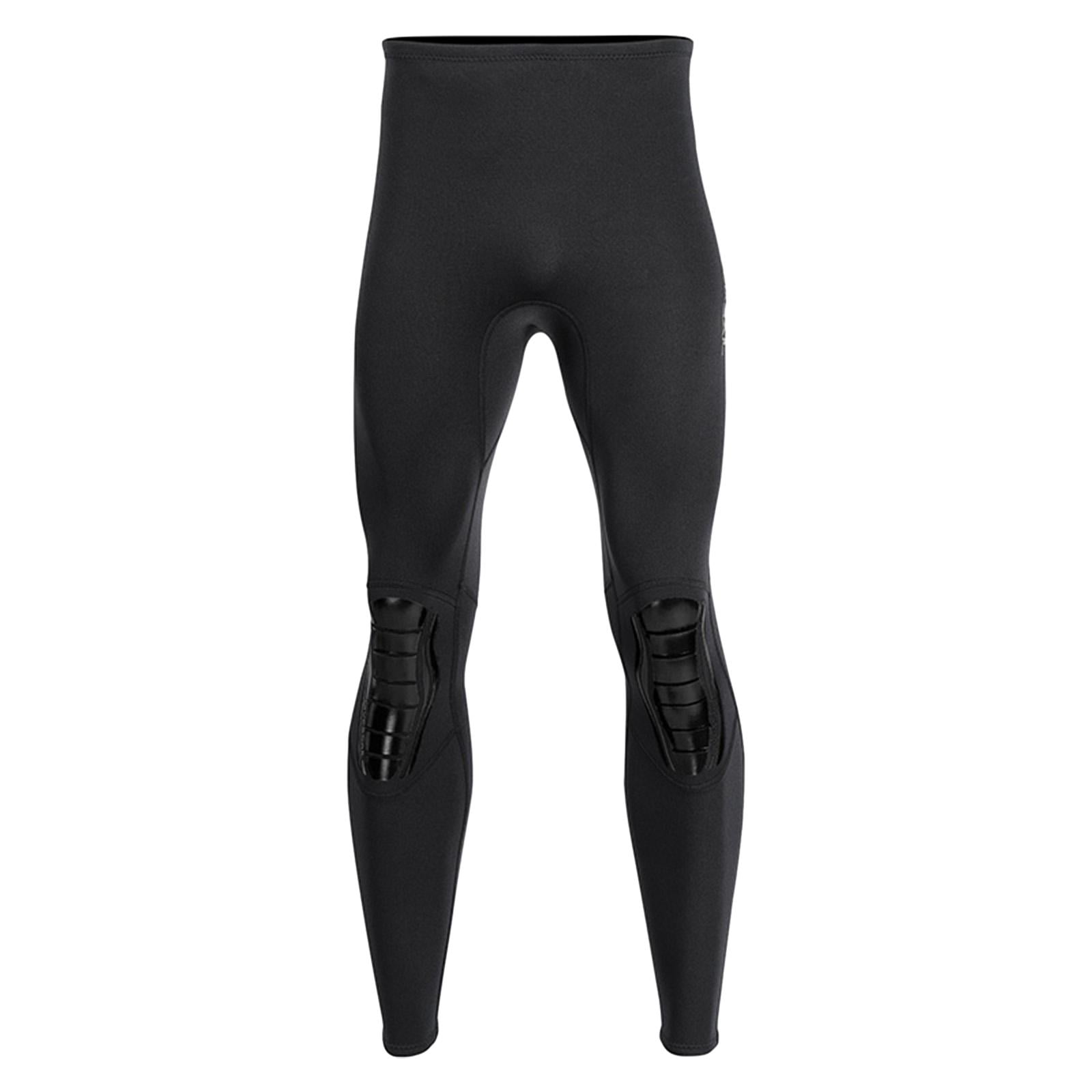 harayaa Wetsuit Pants Tights Sun Protection Diving Pants for Scuba Kayaking Canoeing Men L Black ...