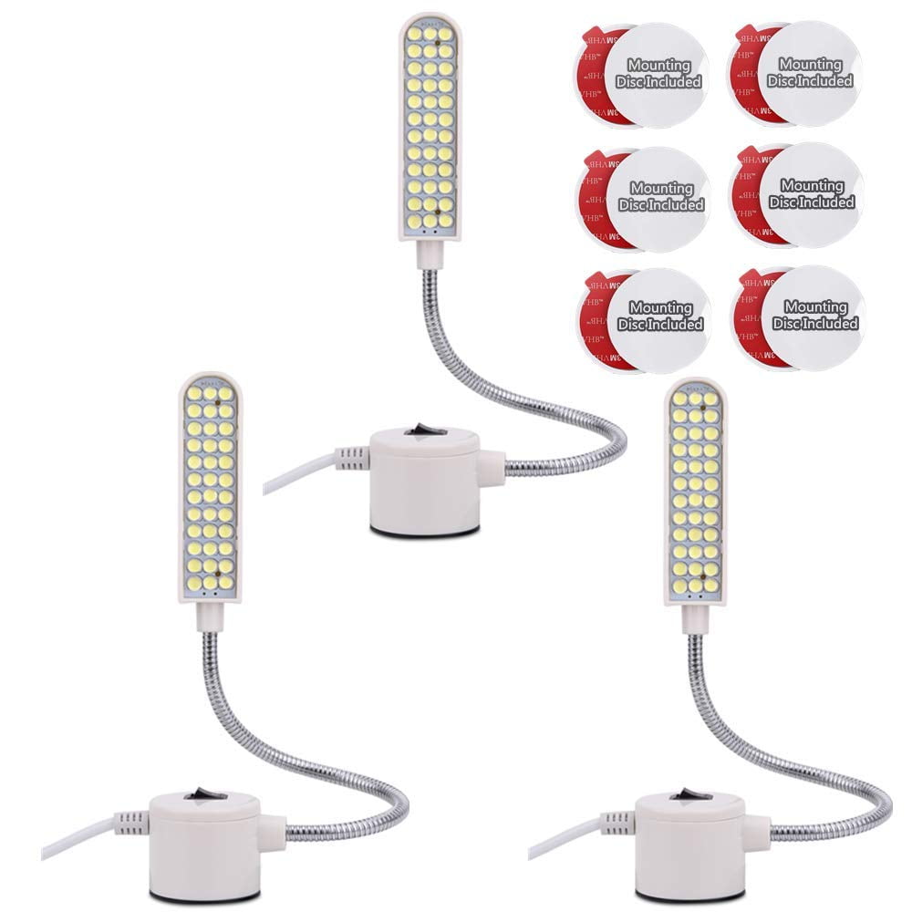 harmiey Sewing Machine Light (36LED) Gooseneck Work Light with Magnetic ...