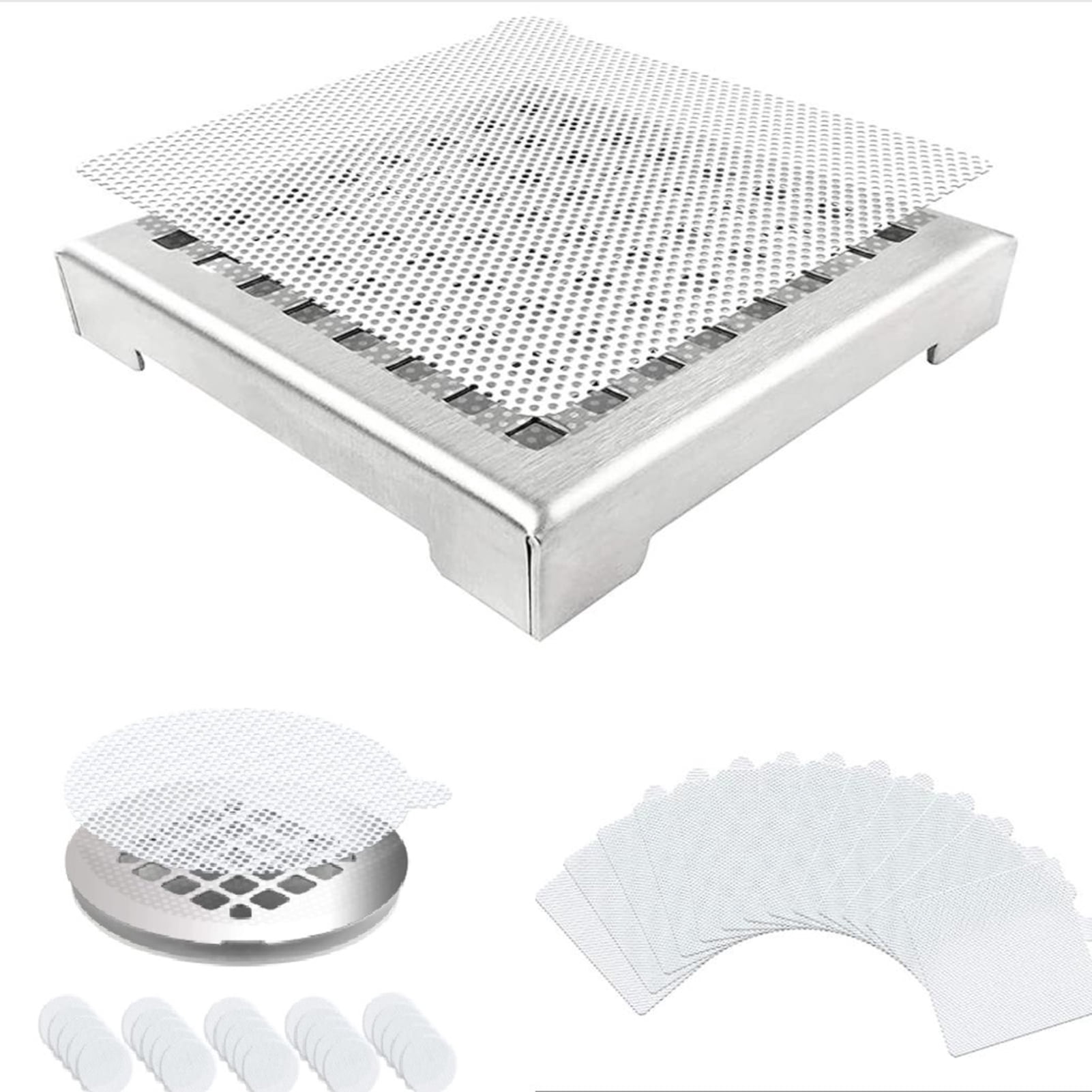 harmtty 10Pcs Floor Drain Cover Self-adhesive Easy to Install Floor ...