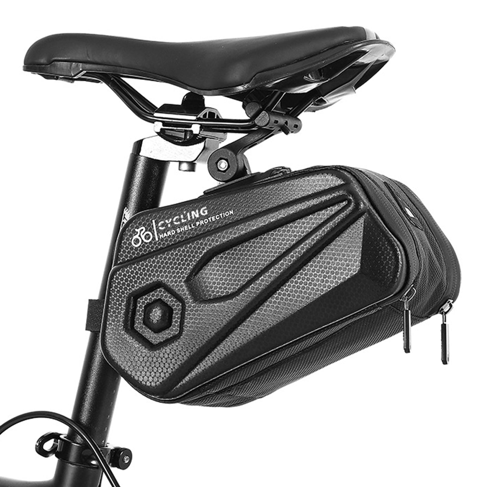 harmtty 2.6L Large Capacity Bike Bag Night Reflection Adjustable Easy ...
