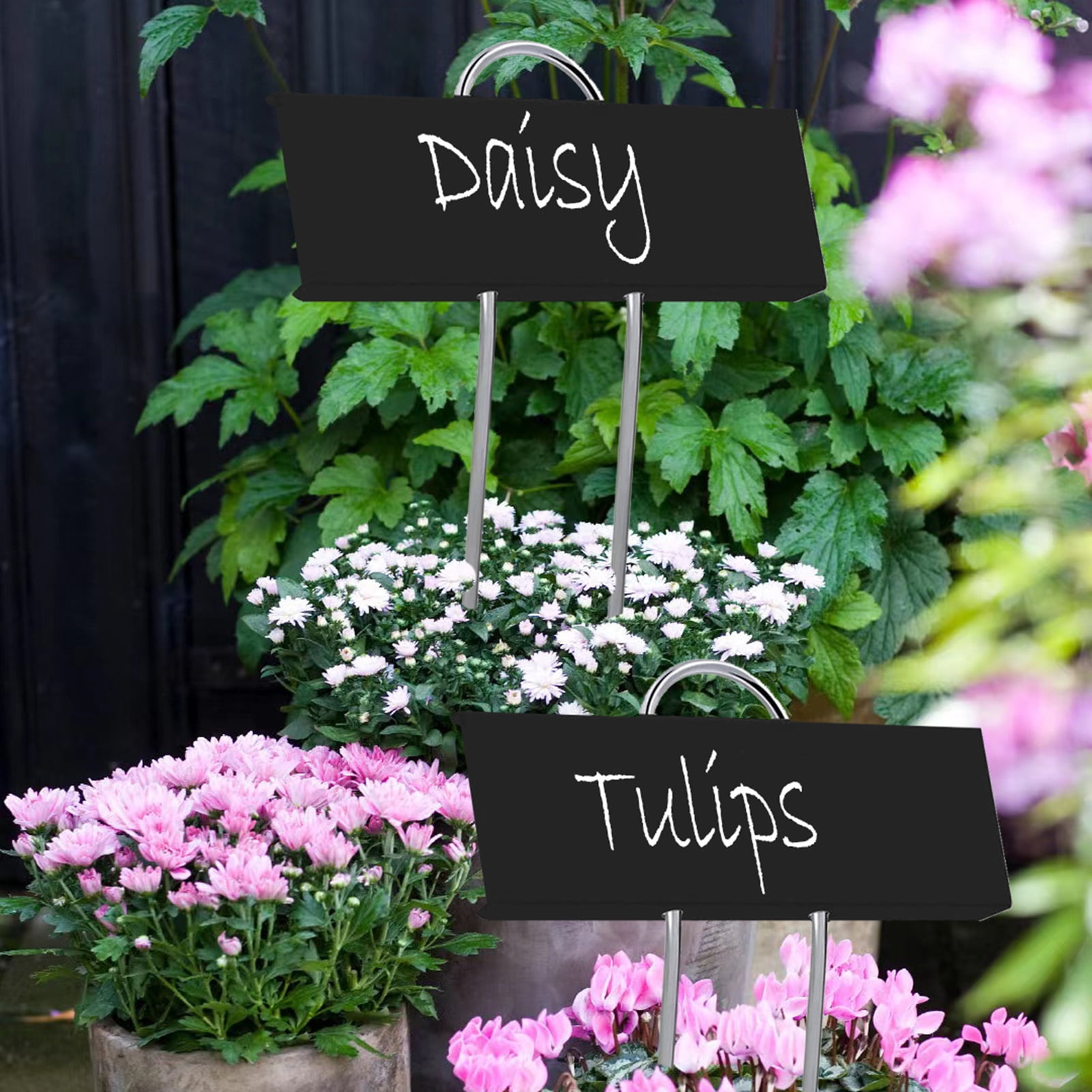 harmtty 5Pcs/Set Plant Marker Long T-shaped Sharp Tip Weather-resistant ...