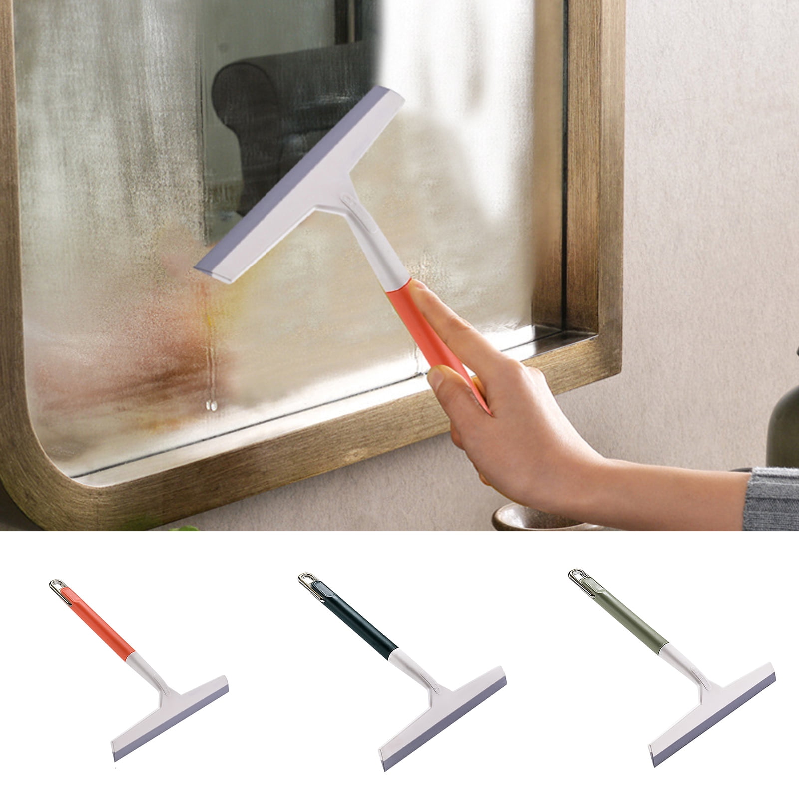 harmtty Glass Cleaning Wiper Soft Scraping Car Glass Cleaner Wiper Non ...