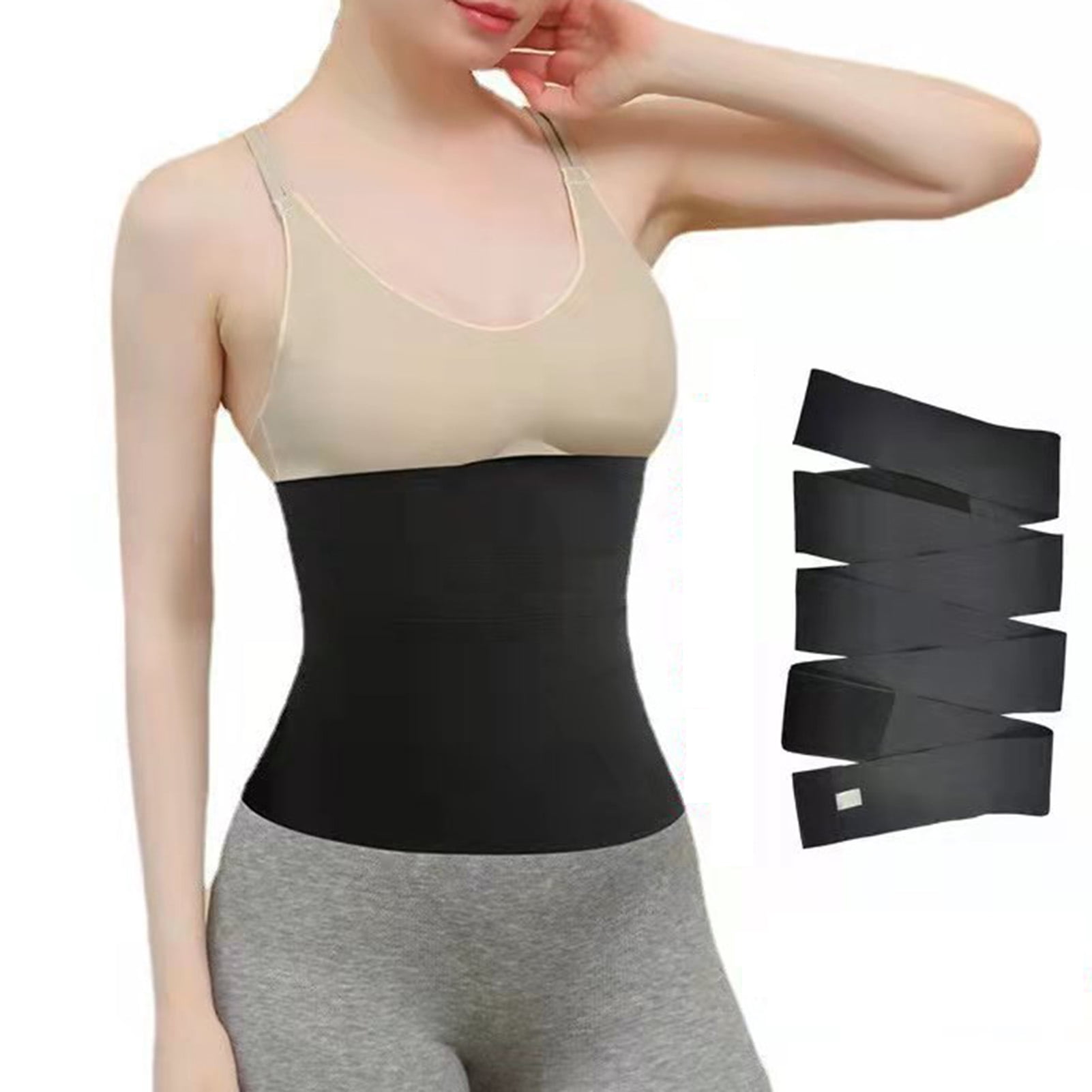harmtty High Elastic Slimming Tummy Shaperwear Belt Corset Hook Loop ...