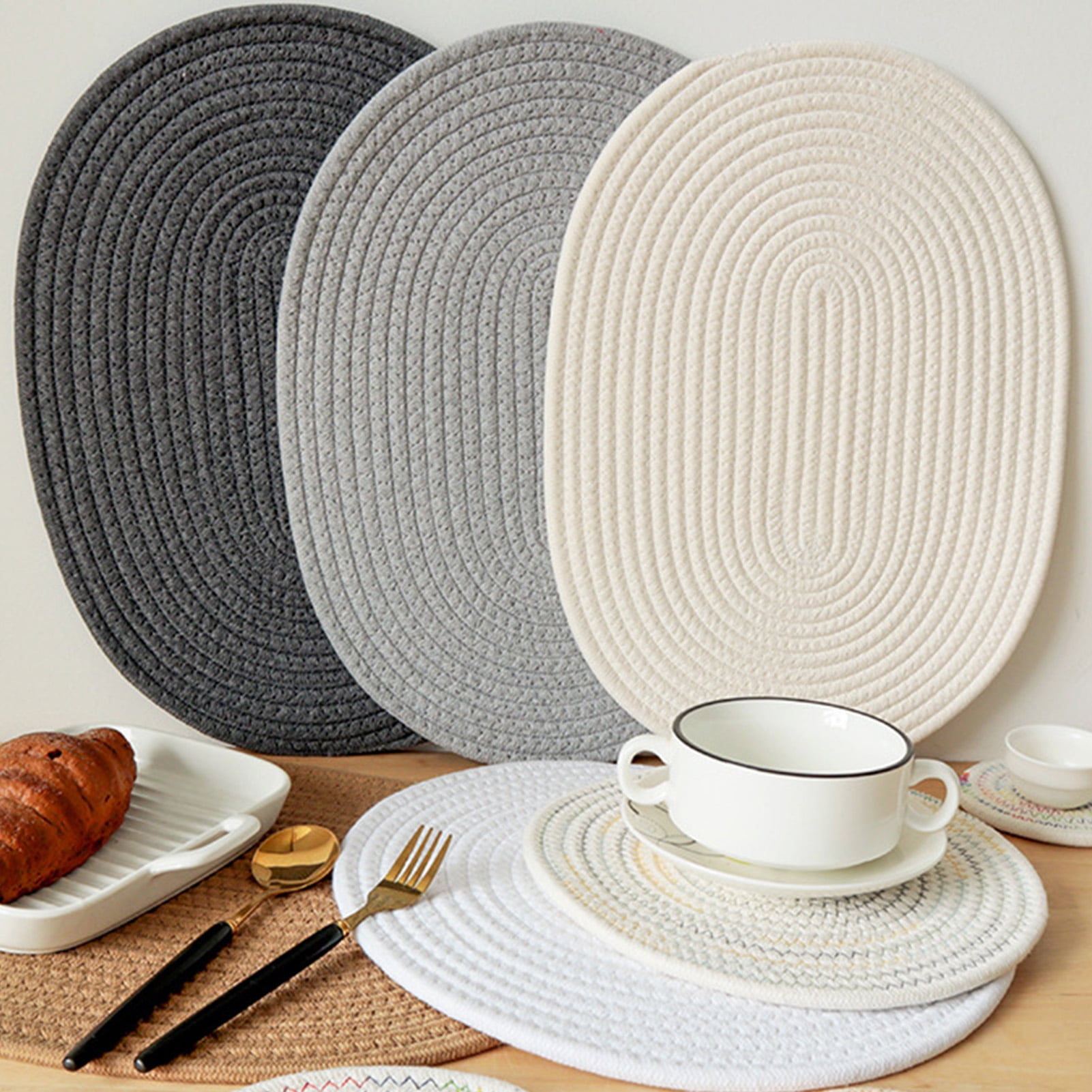 harmtty Insulation Pad Soft Heat Insulation Simplicity Decorative ...