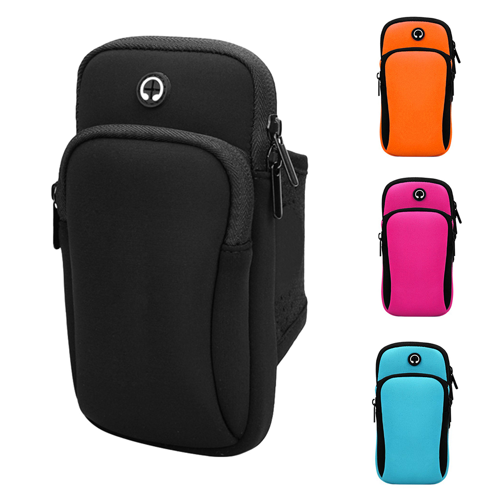 harmtty Waterproof Outdoor Gym Sports Running Armband Mobile Phone Bag ...