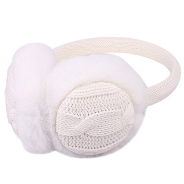 Loritta 2 Pcs Winter Earmuffs for Women Fluffy Cute Ear Muffs for ...