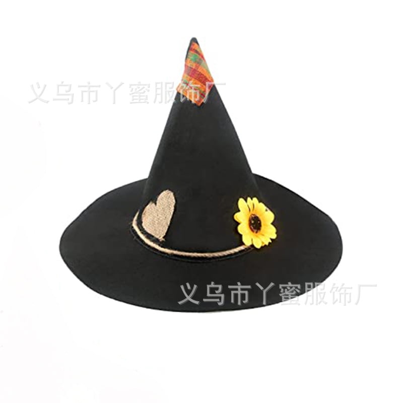 hat Halloween Carnival party felt wizard hat role play hat - Walmart.com