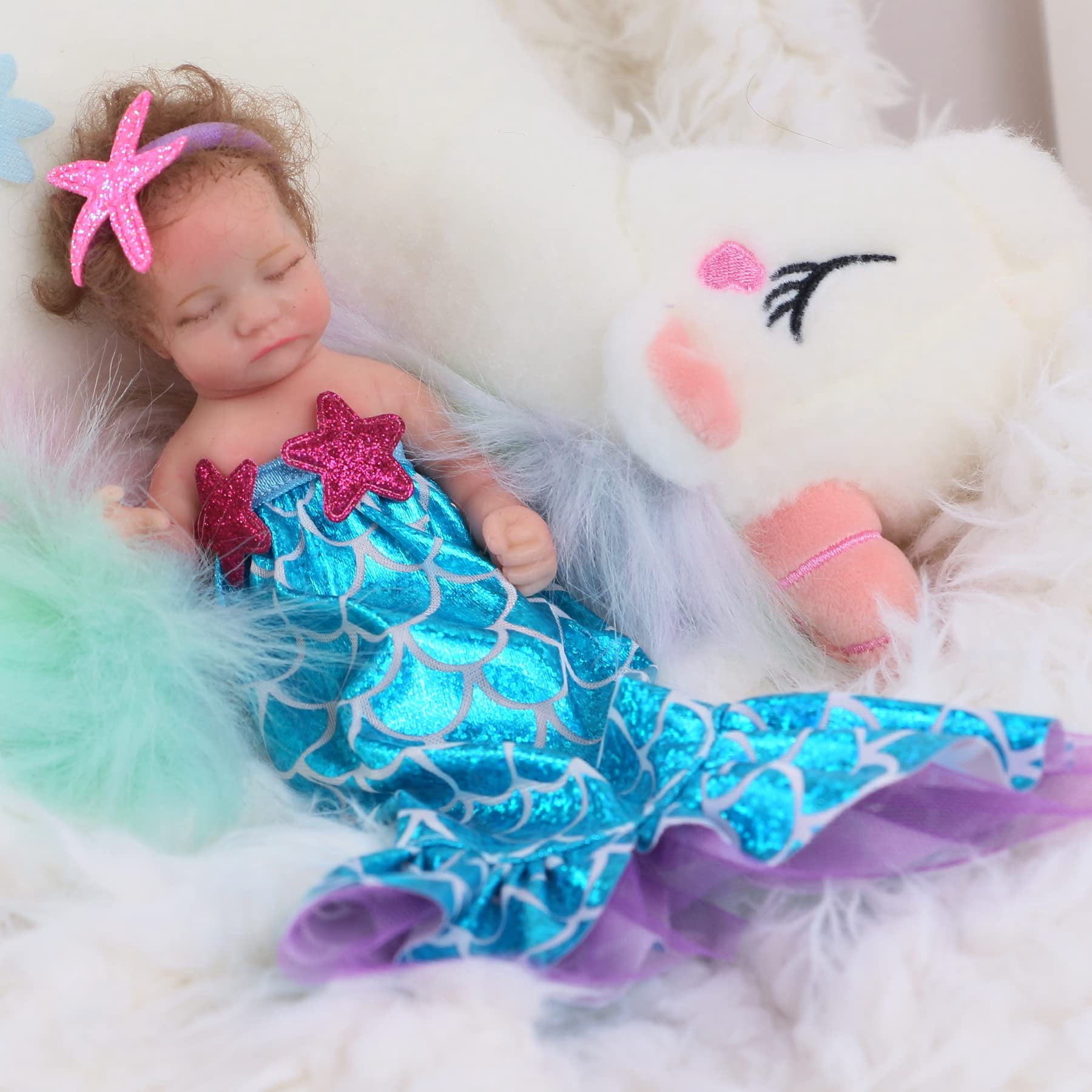 Silicone Baby Mermaid