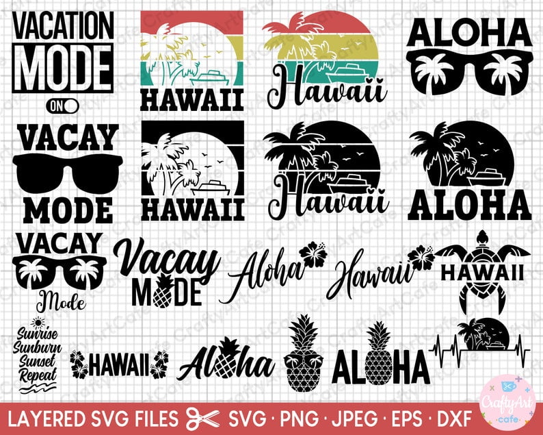 hawaii svg bundle hawaii png bundle free commercial use hawaii shirt ...