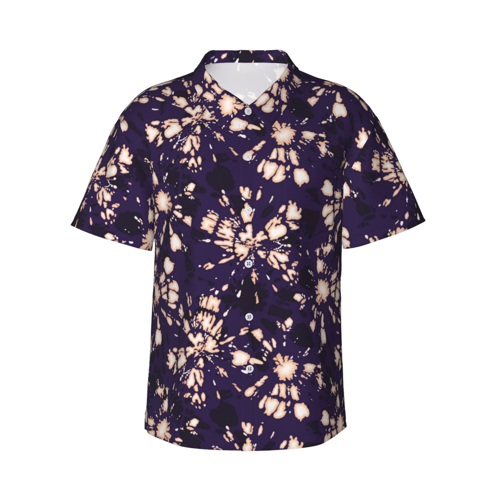 hawaiian shirt for men - Boho style pattern Tropical Short Sleeve ...