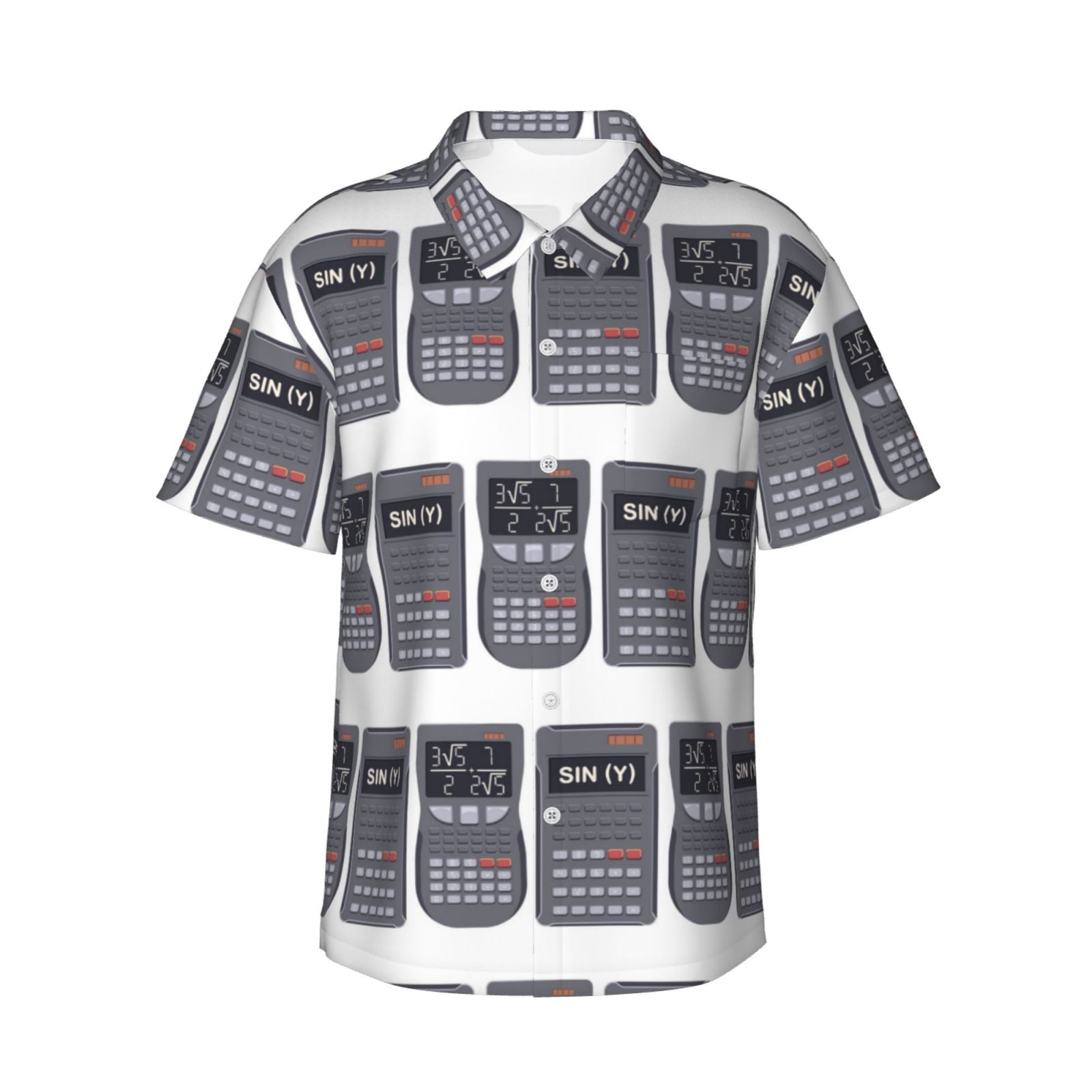 hawaiian shirt for men - Math calculator equation Prin Tropical Short ...