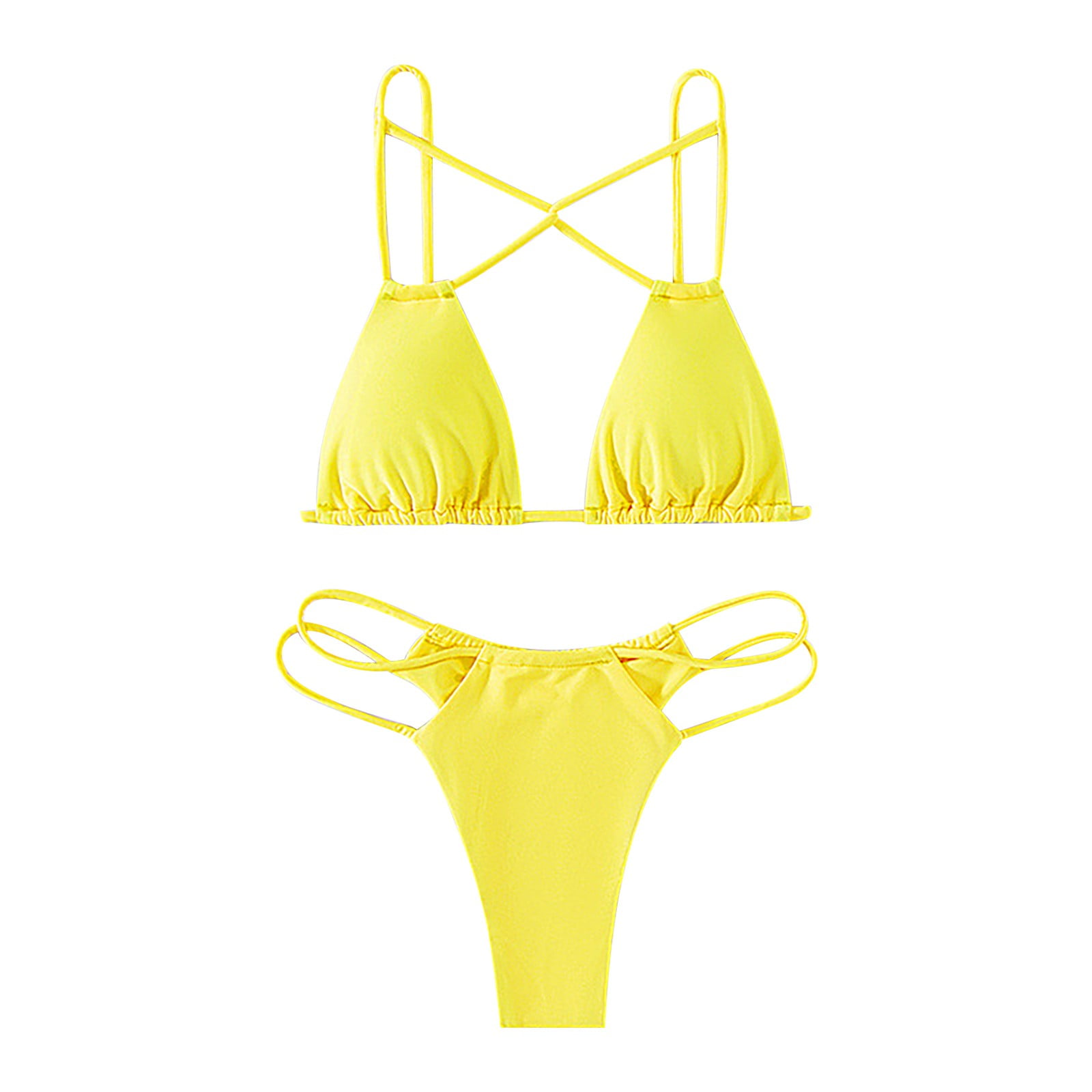 Hcuribad Bikini Sets For Women 2024 Summer Hot Selling Womens