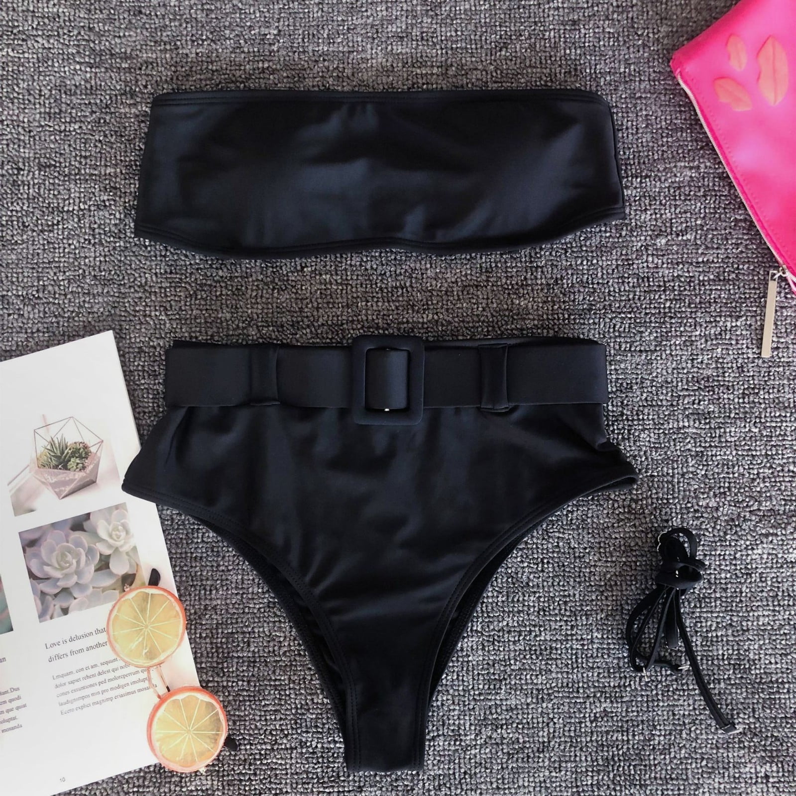 Hcuribad Bikini Sets For Women 2024 Summer Hot Selling Womens