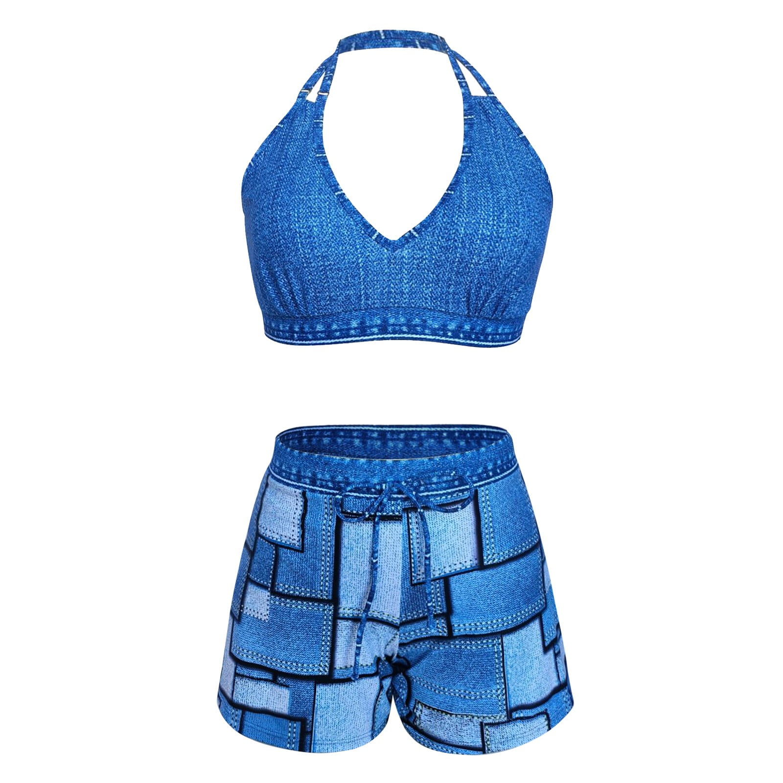 Hcuribad Bikini Sets For Women 2024 Summer Hot Selling Womens