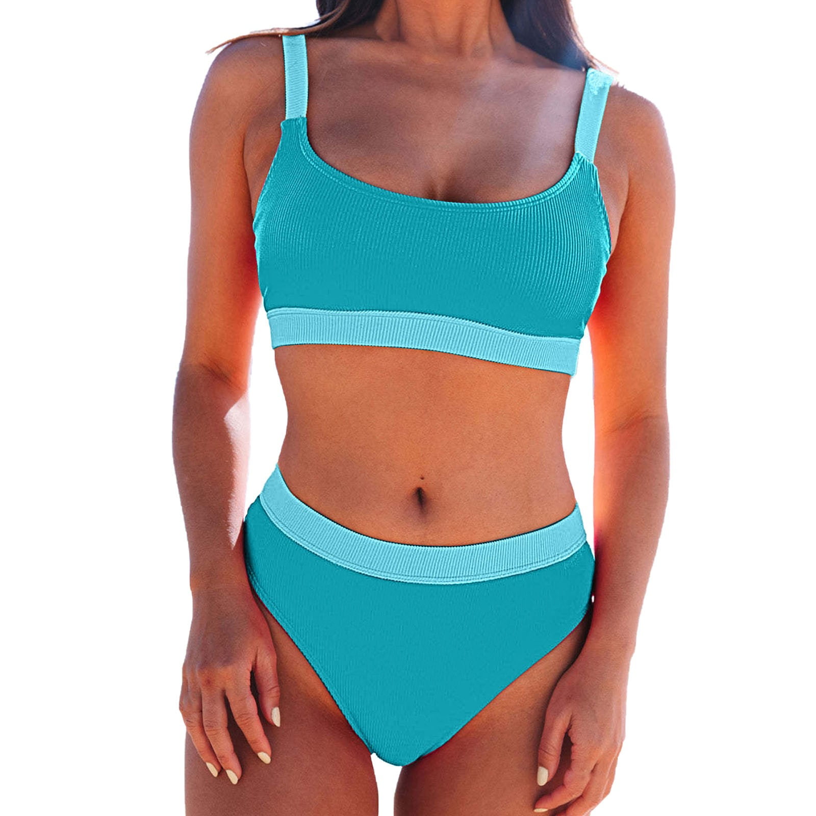 Hcuribad Bikini Sets For Women 2024 Summer Hot Selling Womens