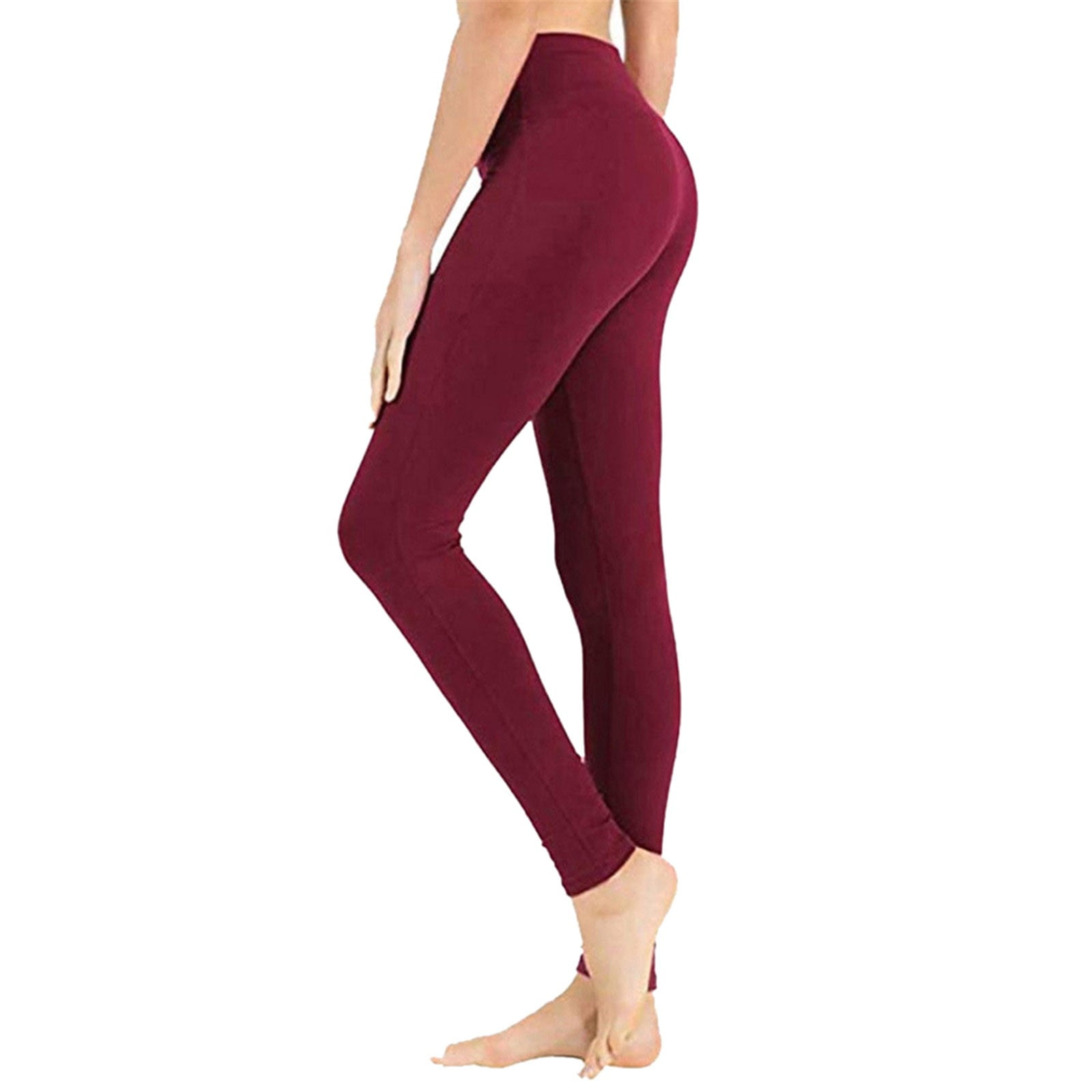Hcuribad Capri Yoga Pants For Women 2024 New Womens Solid Comfortable