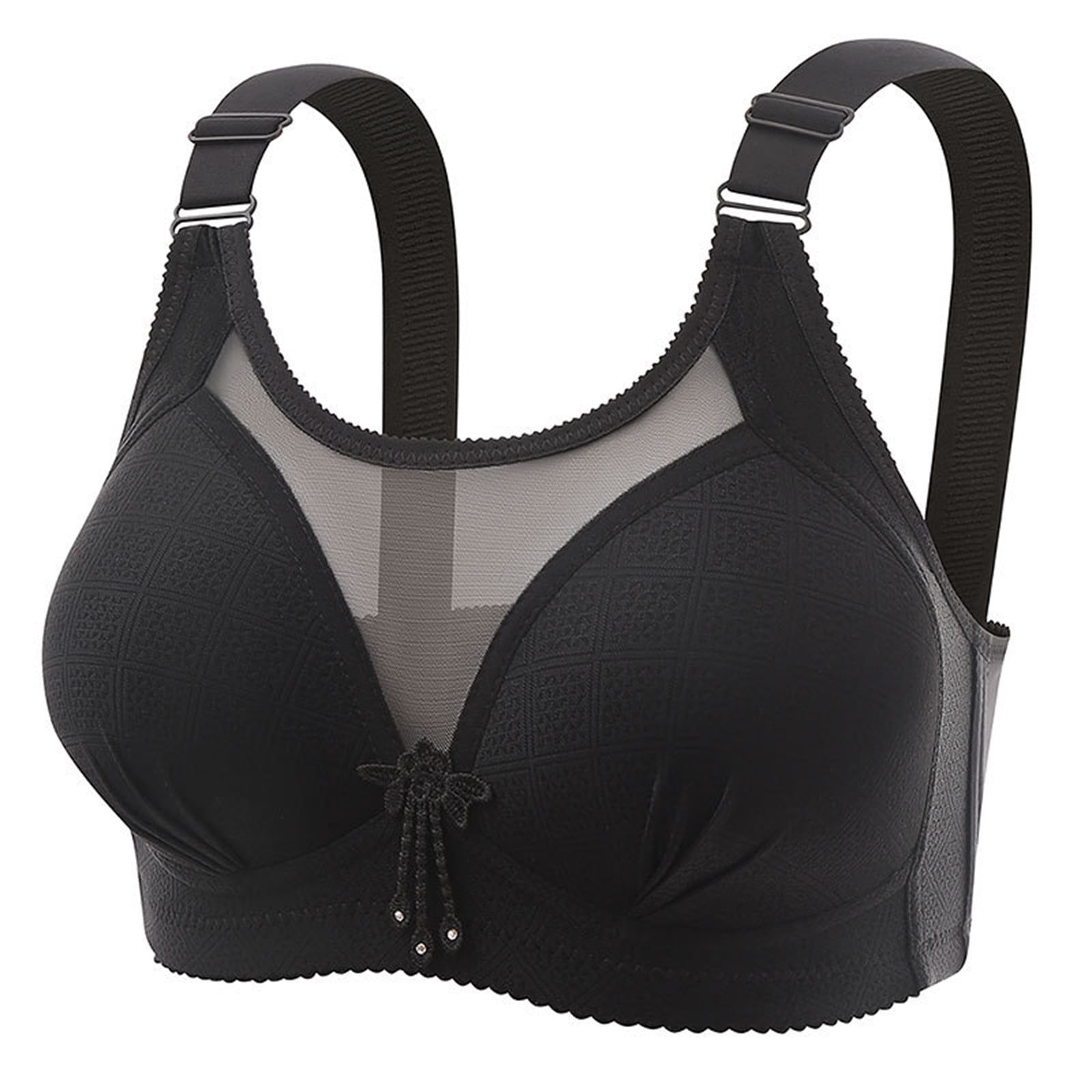 hcuribad Comfortable Bras for Women,Wirefree Push up Bra Women's Plus ...