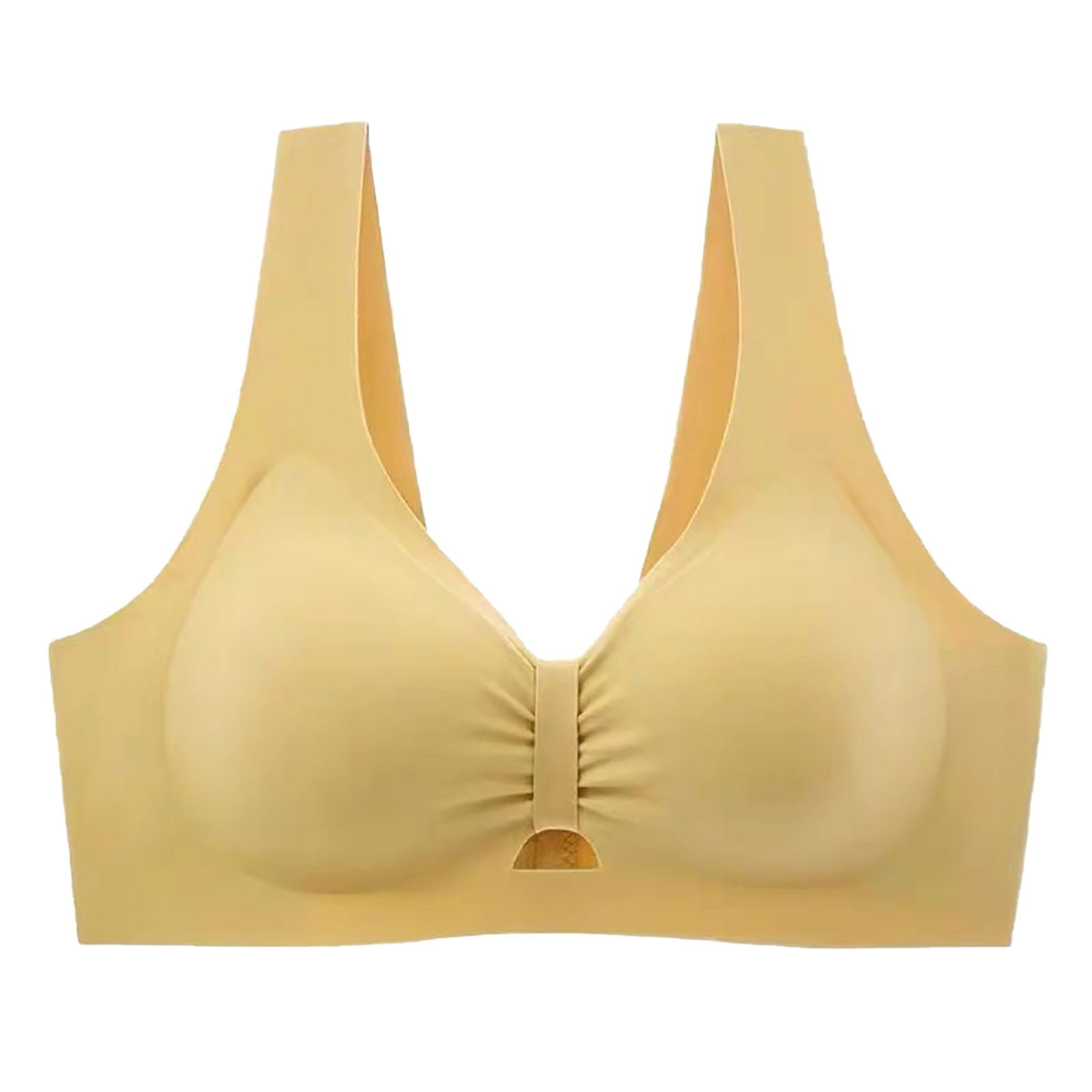 Hcuribad Comfortable Bras For Womenwirefree Push Up Bra Womens Solid