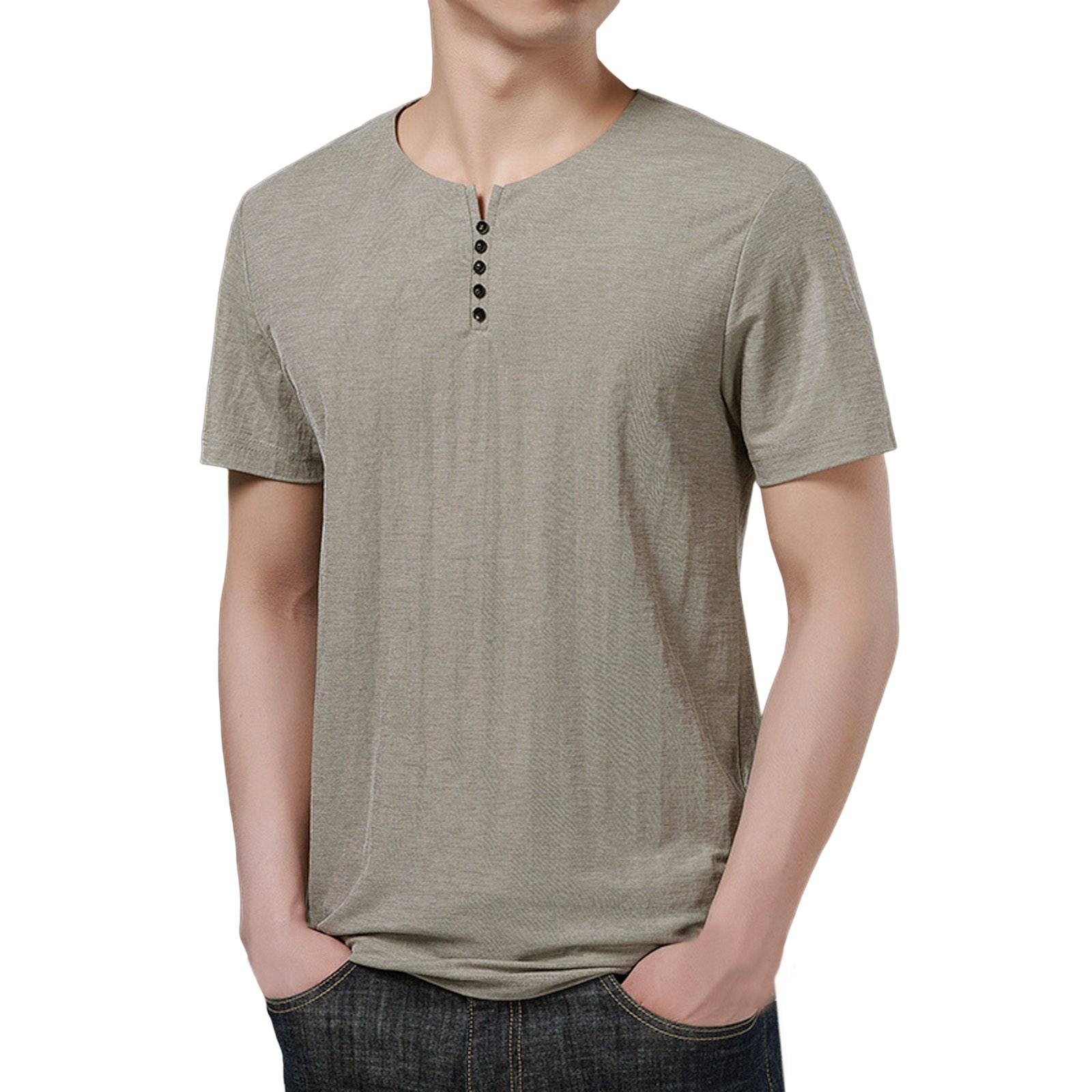 hcuribad Mens Shirts,2024 New Men's Popular Beach Holiday Shirt Cuff ...