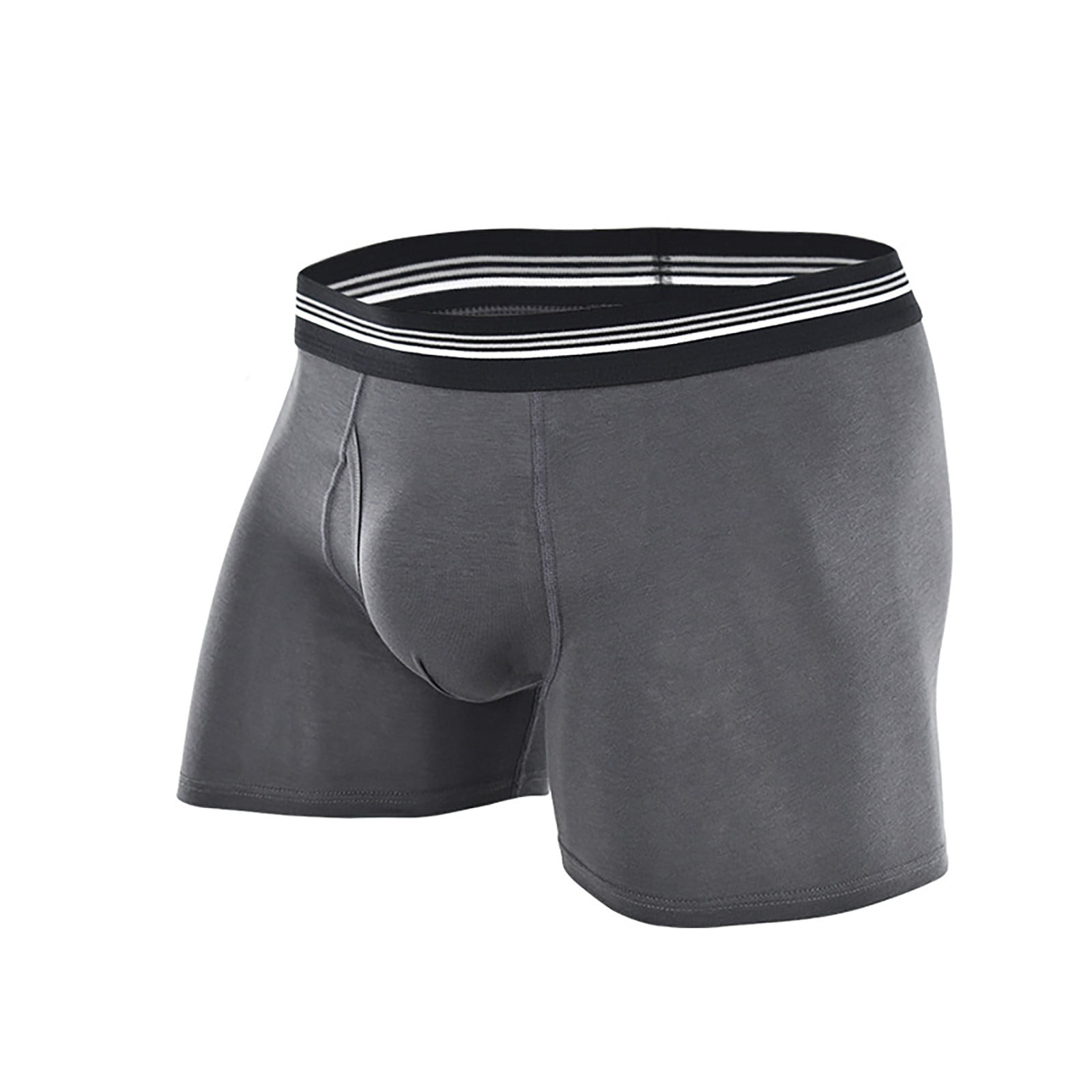 Hcuribad Mens Underwear Low Waist Bikini Sexy Mens Panties Cotton High