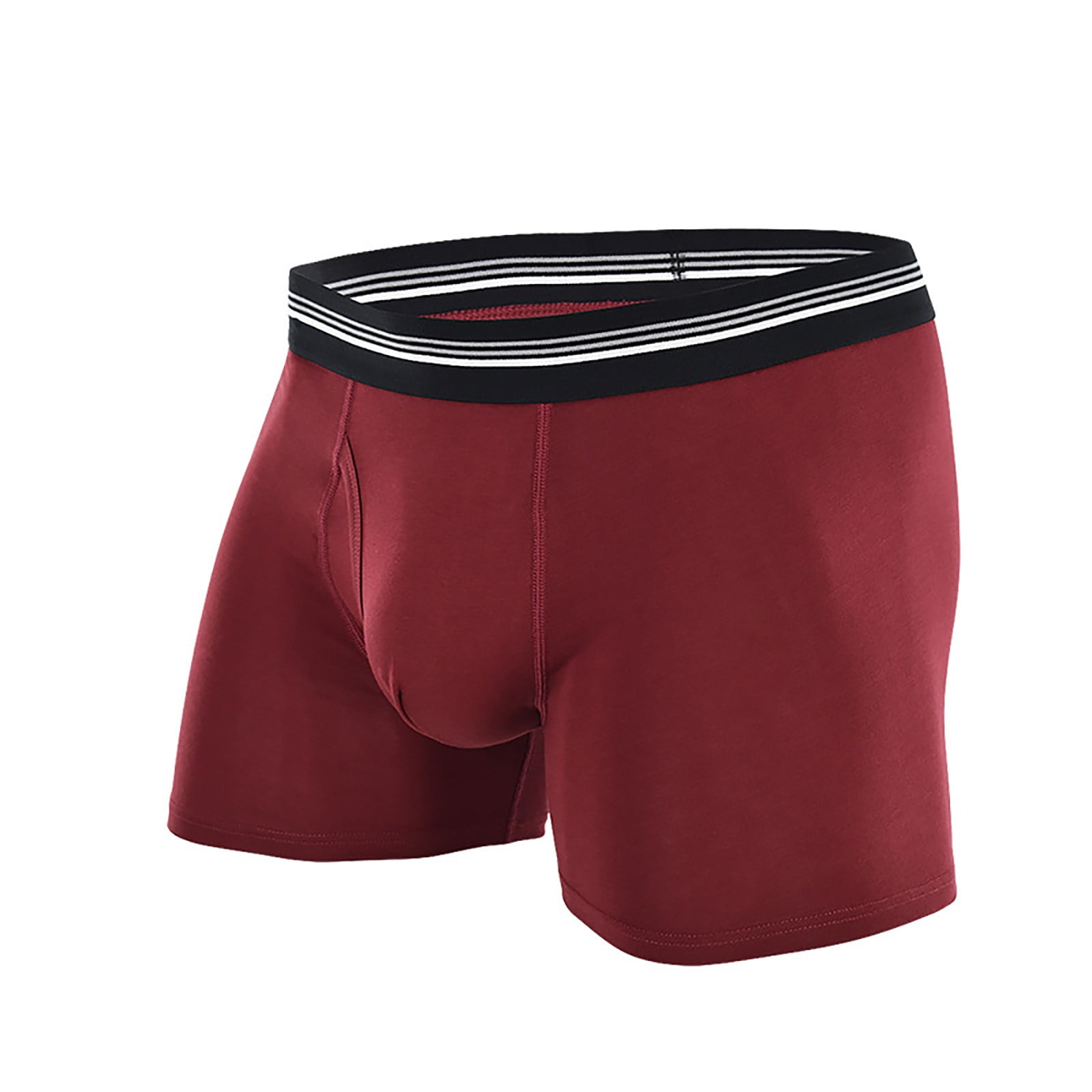 Hcuribad Mens Underwear Low Waist Bikini Sexy Mens Panties Cotton High