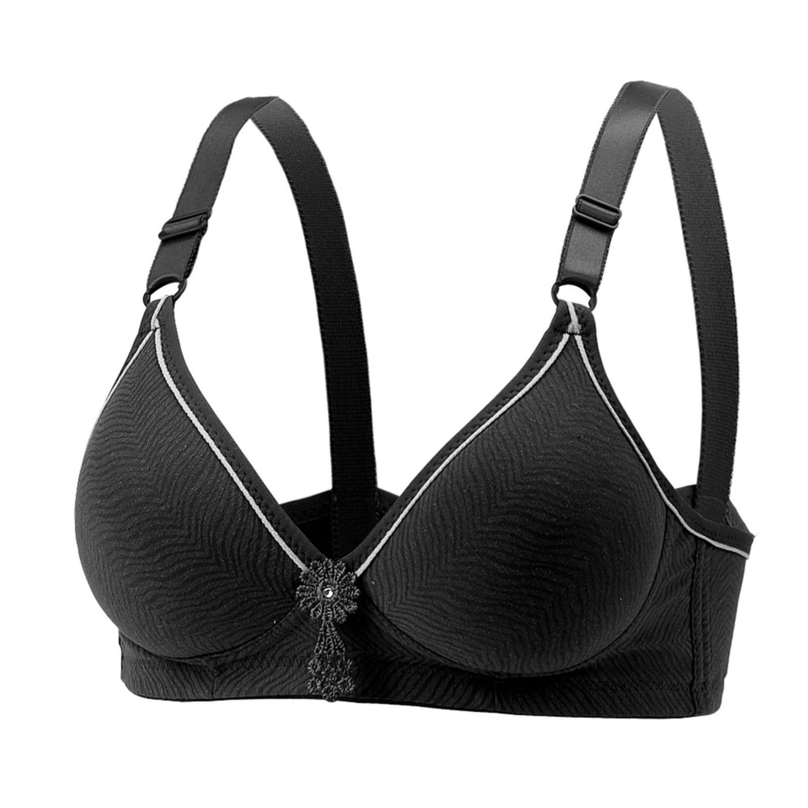 Hcuribad Push Up Bras For Women2024 New Womens No Steel Ring Thin Cotton Push Up Bra