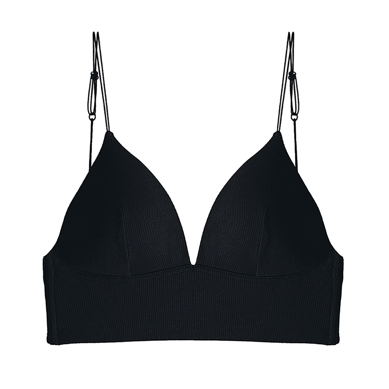 hcuribad Push Up Bras for Women,2024 New Women's Underwire Fine Ribbed ...