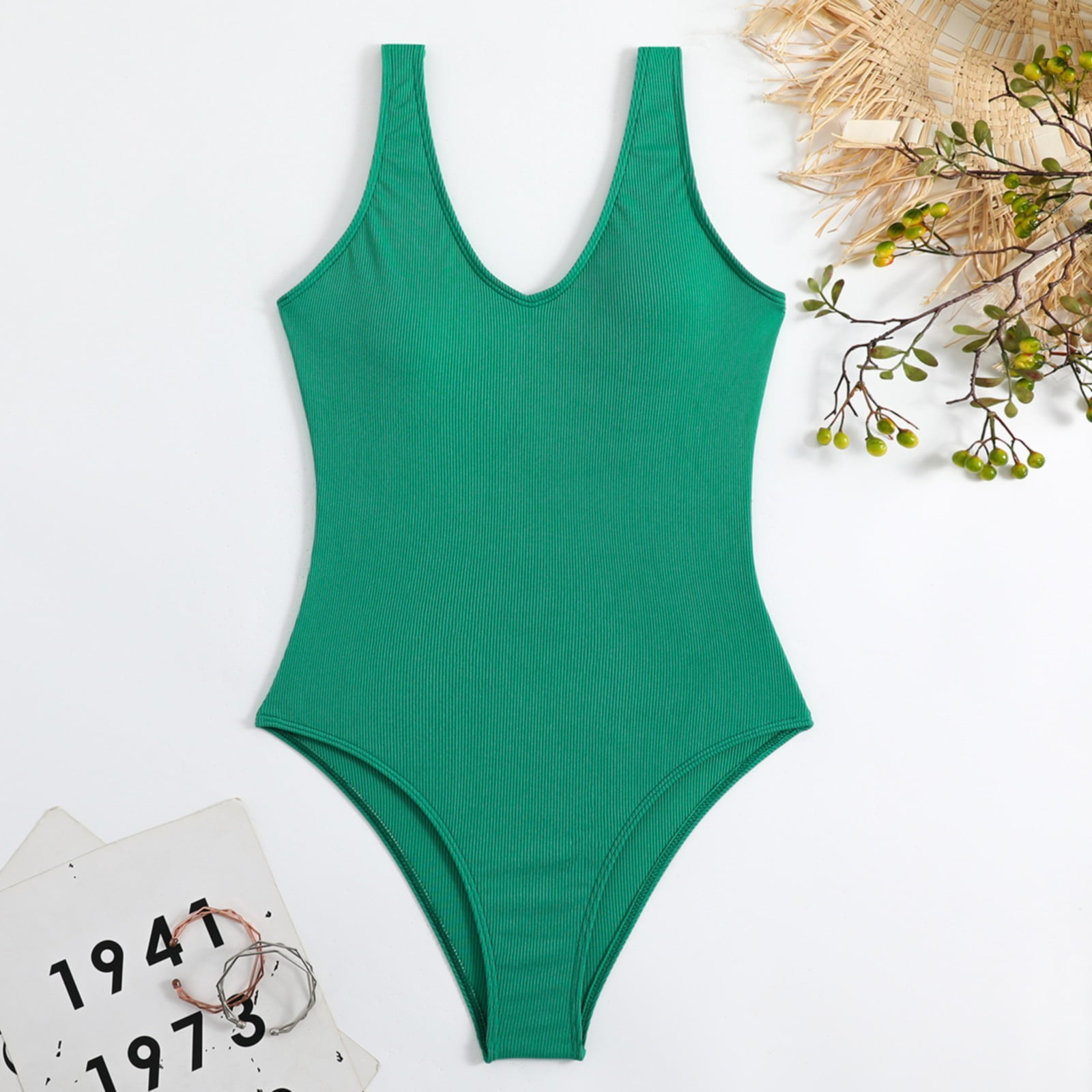 Hcuribad Swim Suits 2024 Womens Colorblock Abstract Floral Print Cover