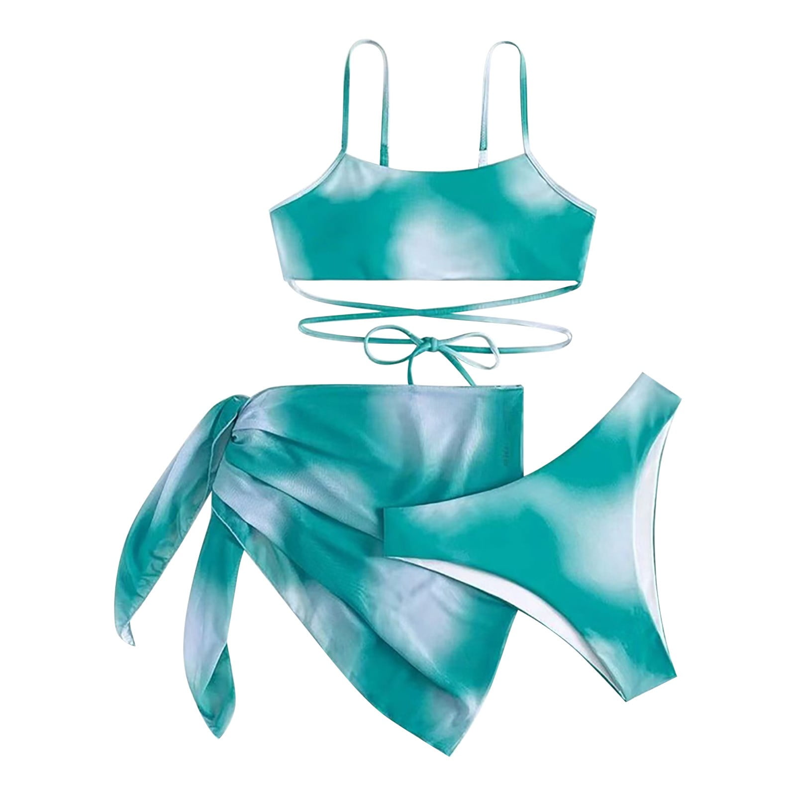 Hcuribad Swim Suits For Women 2024 Women Print Bikini Set Swimming